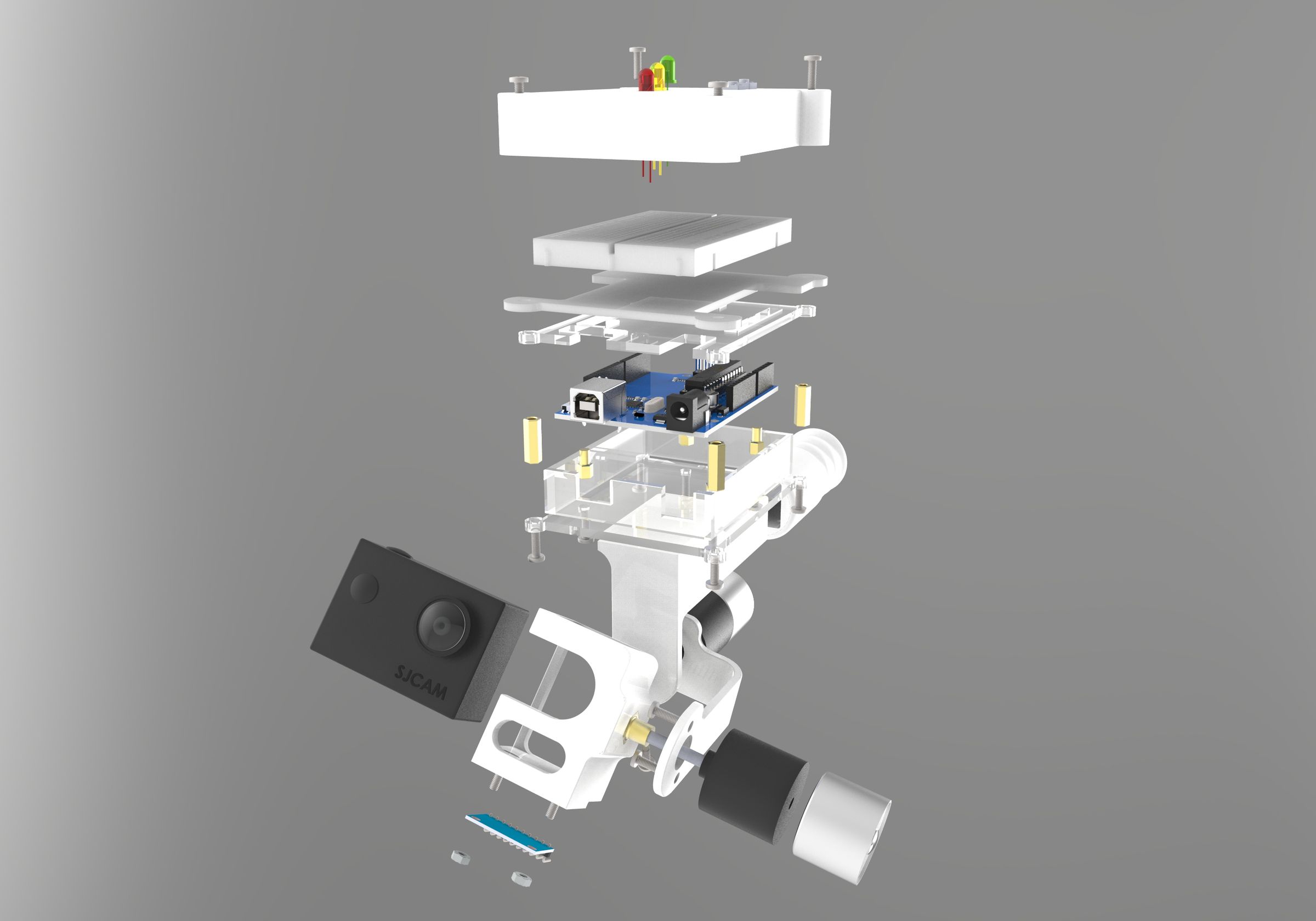 2 Axis Gimbal With Arduino : 6 Steps (with Pictures) - Instructables