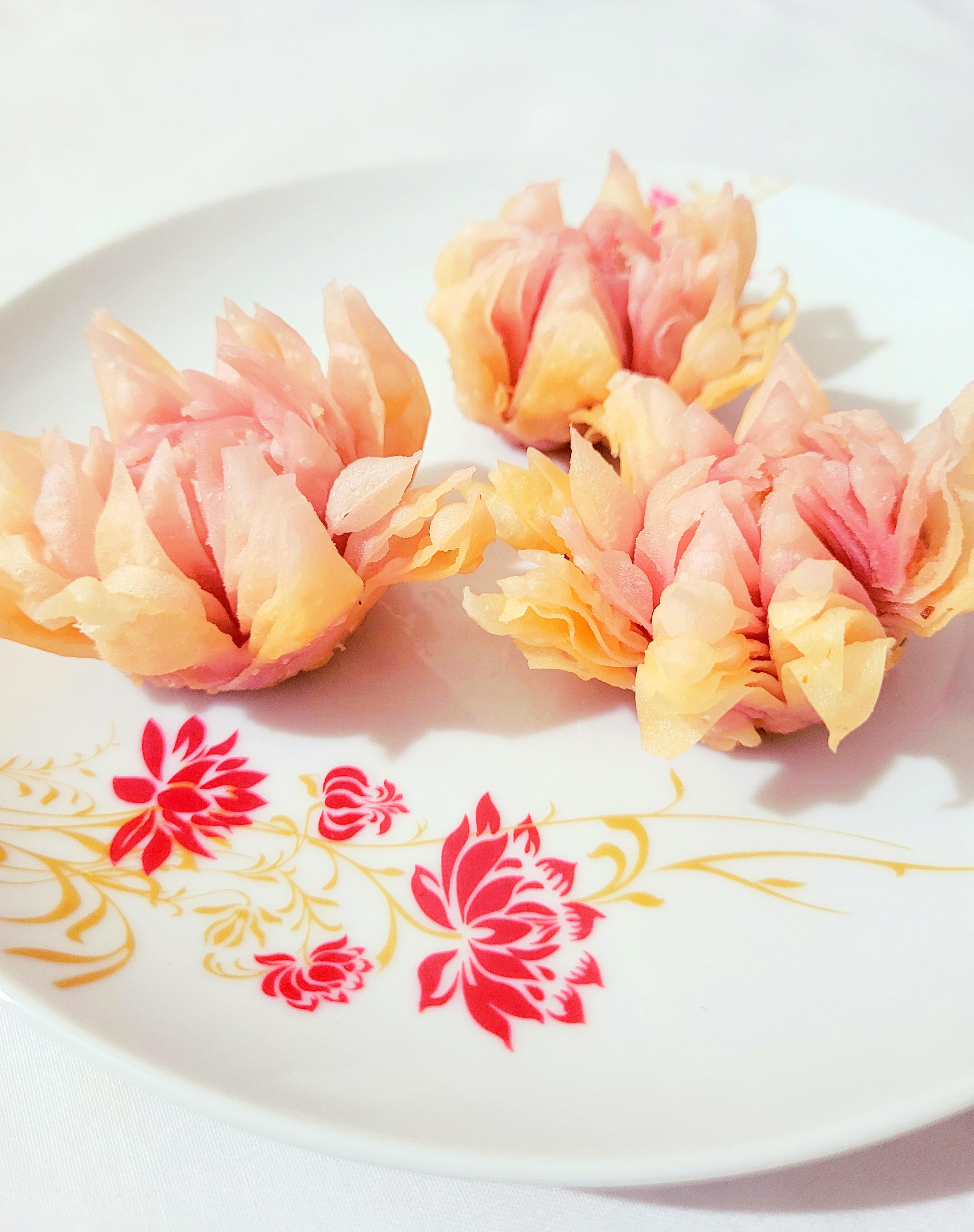 Blooming Lotus Flower Crisps (5 Ingredients) : 18 Steps (with Pictures ...