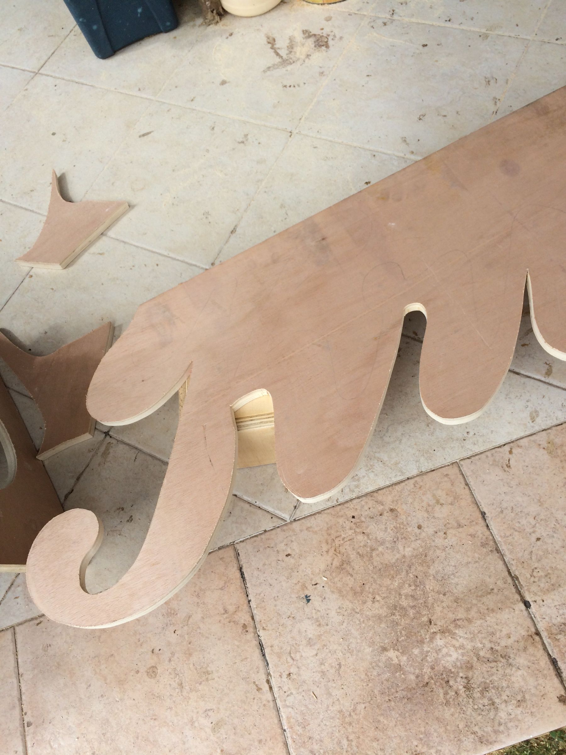 Plywood Letters : 5 Steps (with Pictures) - Instructables