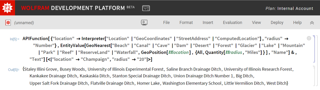 How to Create an Instant API Using Wolfram Language : 5 Steps ... How to Create an Instant API Using Wolfram Language : 5 Steps ...