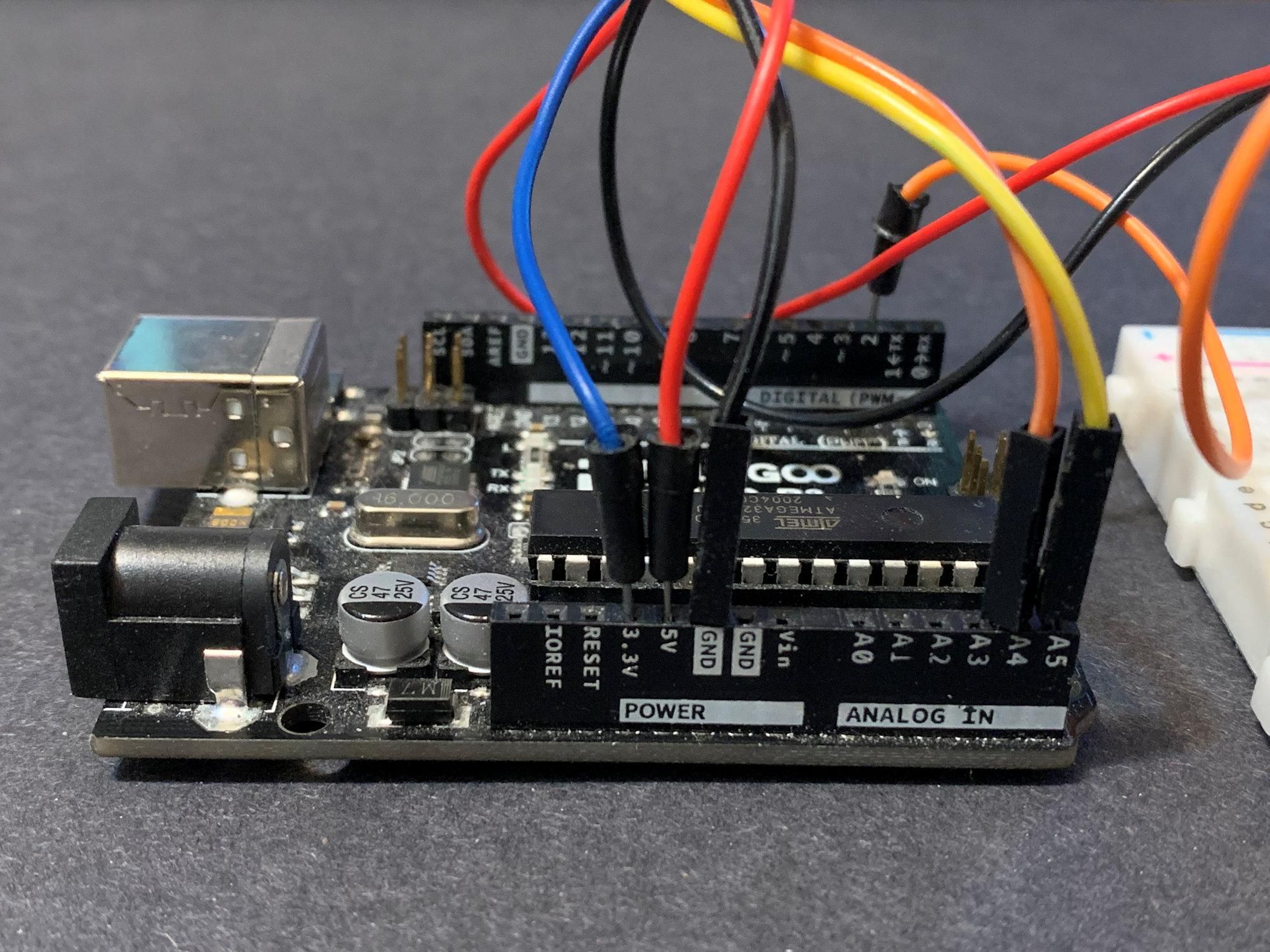 Arduino Wired Weather Station - Wind Speed, Temp, Humidity & BP : 9 ...