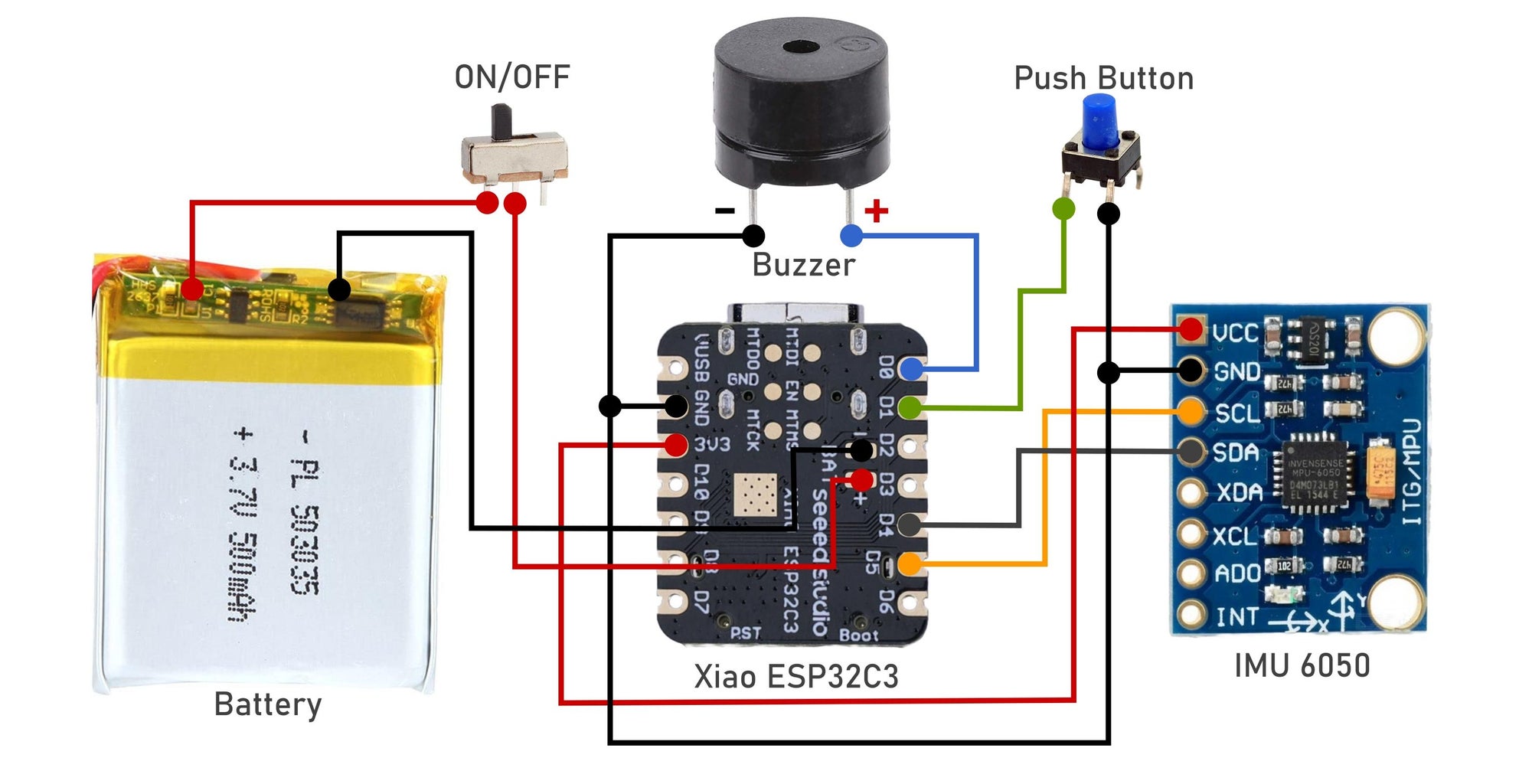 Tiny Motion Detection Alarm 5 Steps With Pictures Instructables