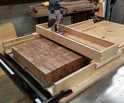 How to Make a Router Sled to Flatten Slabs : 9 Steps (with Pictures ...
