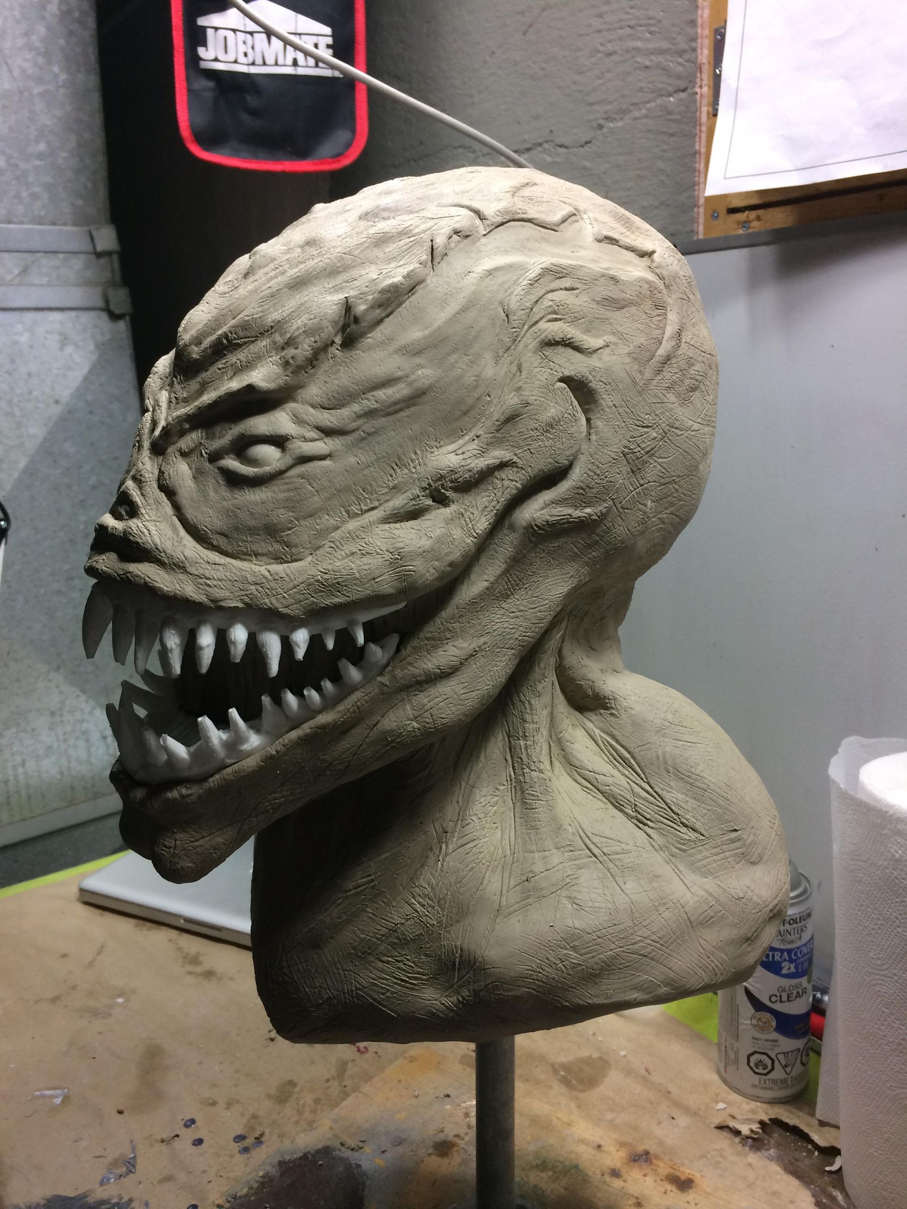 Symbiote Alien Busts : 5 Steps (with Pictures) - Instructables