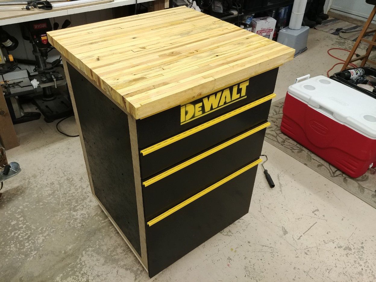 How to Make a Tool Cabinet Workbench Using Reclaimed Wood for Under 100 ...
