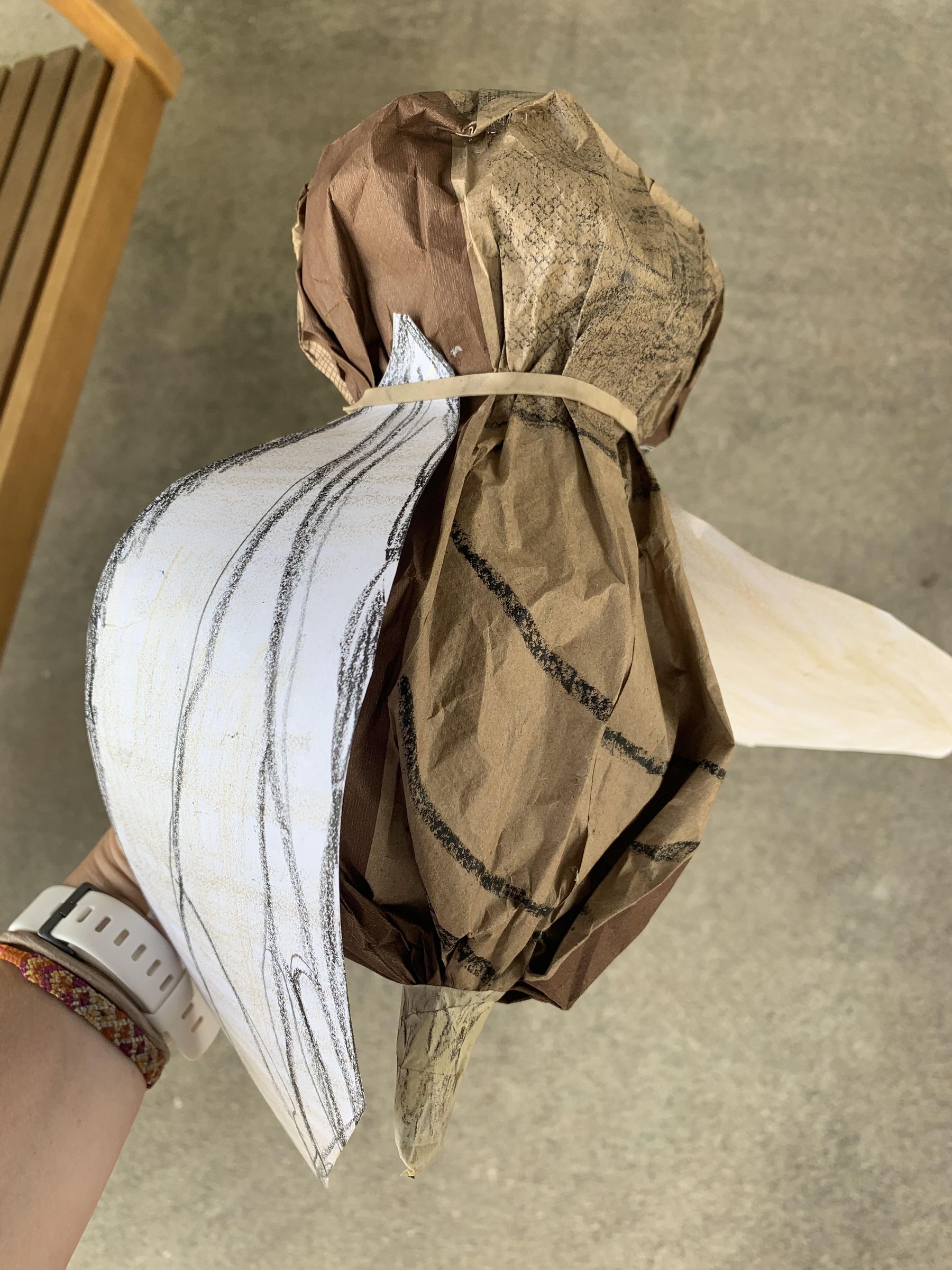 Giant Cicada Sculpture Using a Paper Lunch Bag : 7 Steps (with Pictures ...
