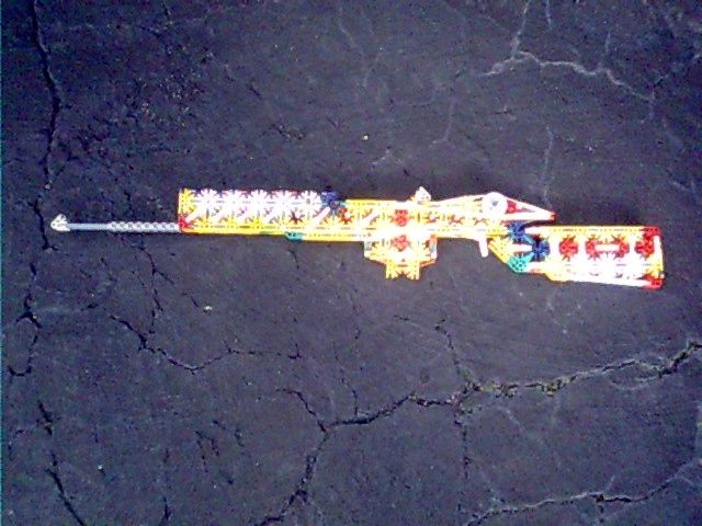 Knex T.C.R. 51 (Tactical Combat Rifle .51 Cal) Mk4 - Instructables