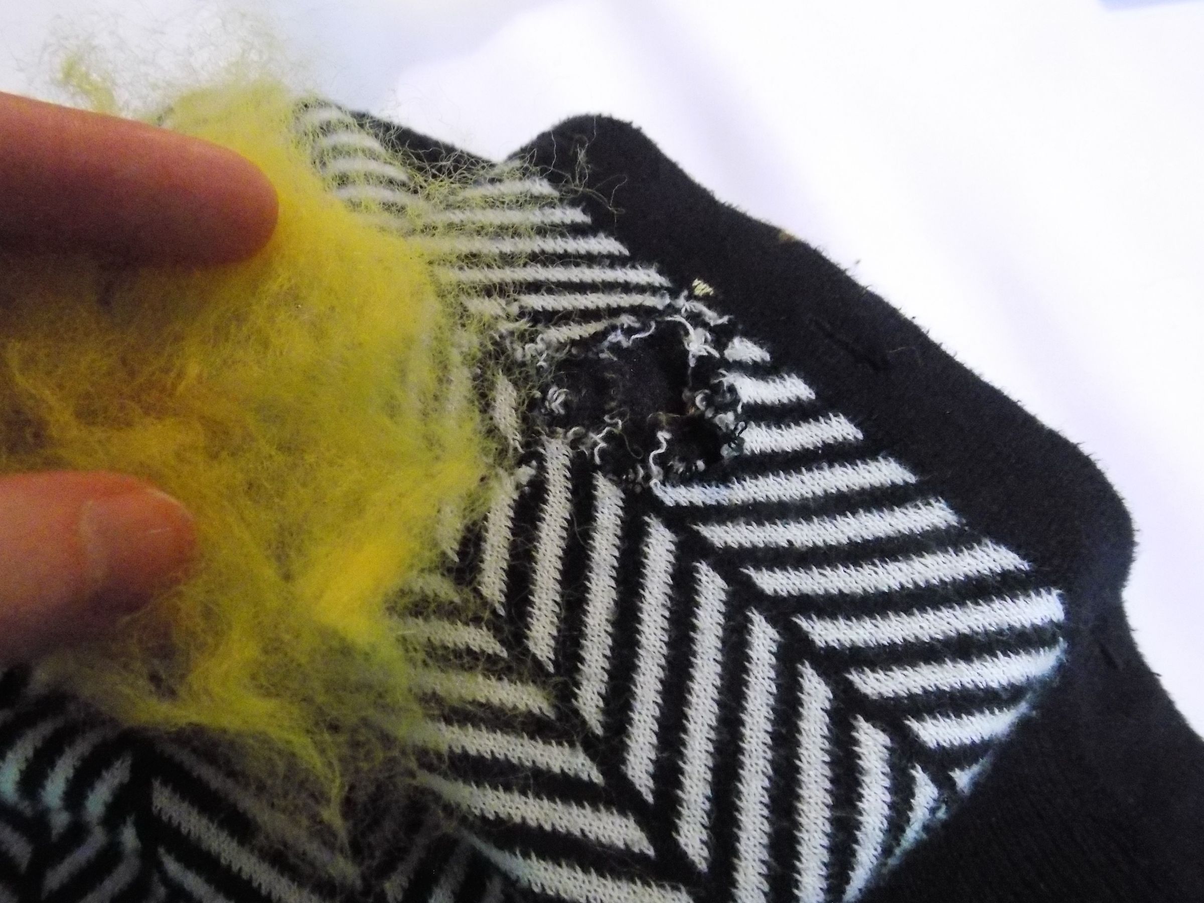 Patch a Hole With Needle Felting : 8 Steps (with Pictures) - Instructables