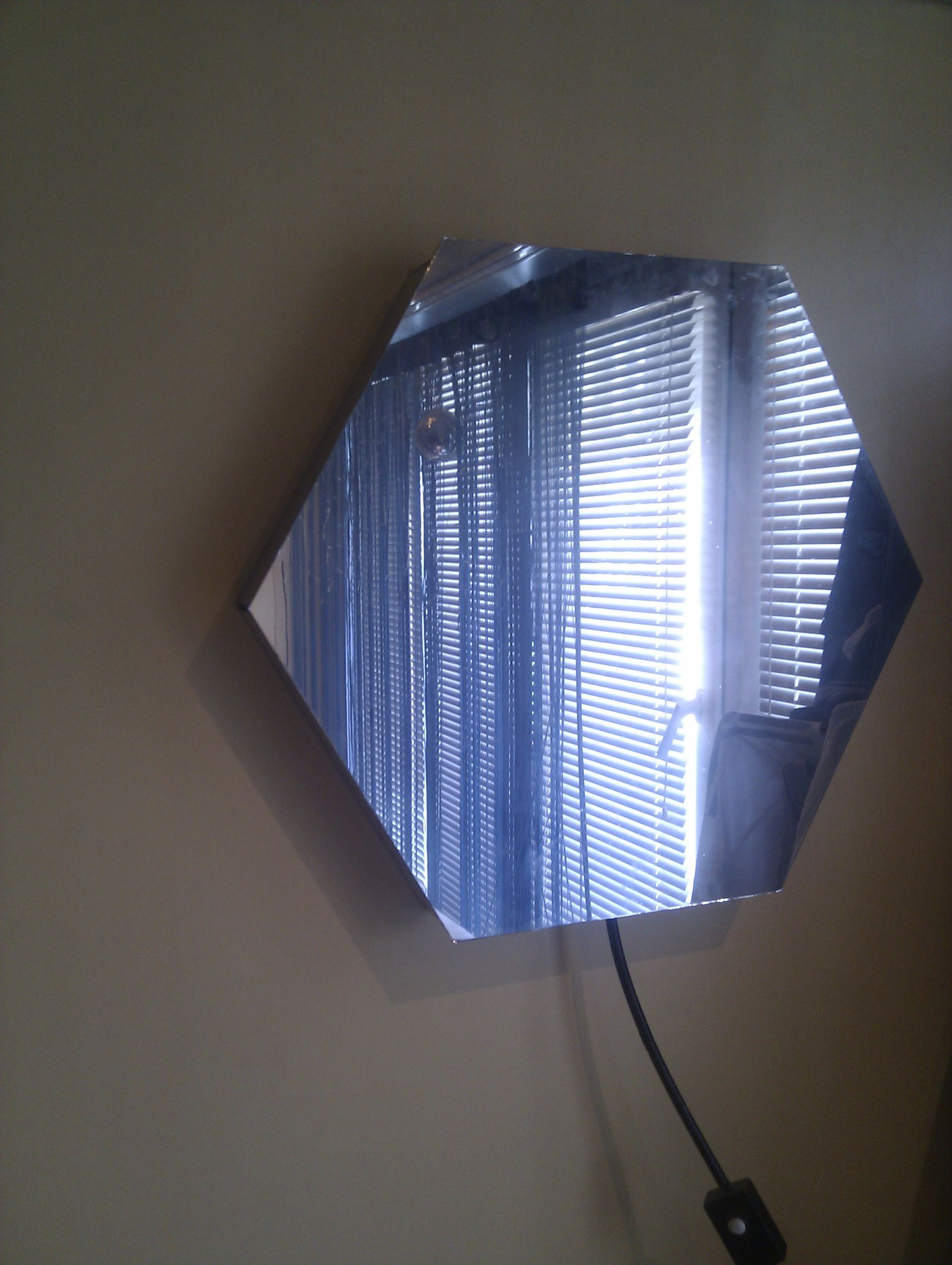 Mirror "Tube" - LED Optical Illusion : 27 Steps (with Pictures ...