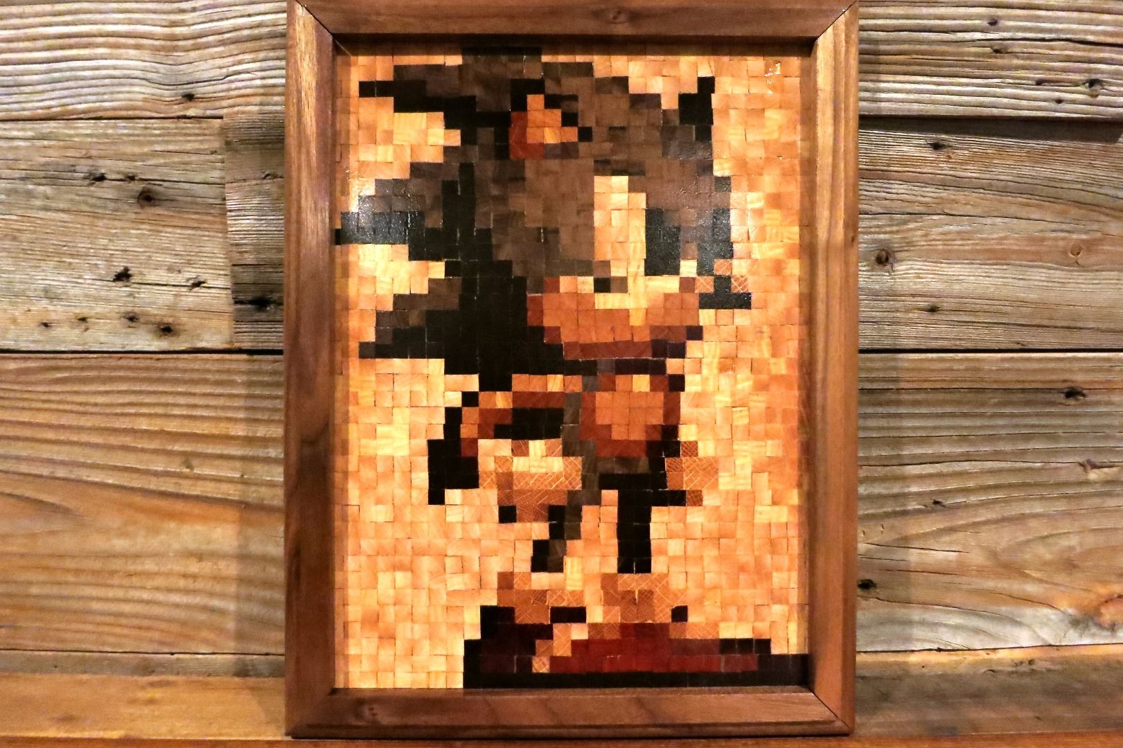 16-Bit Wood Mosaic - Sonic! : 5 Steps (with Pictures) - Instructables