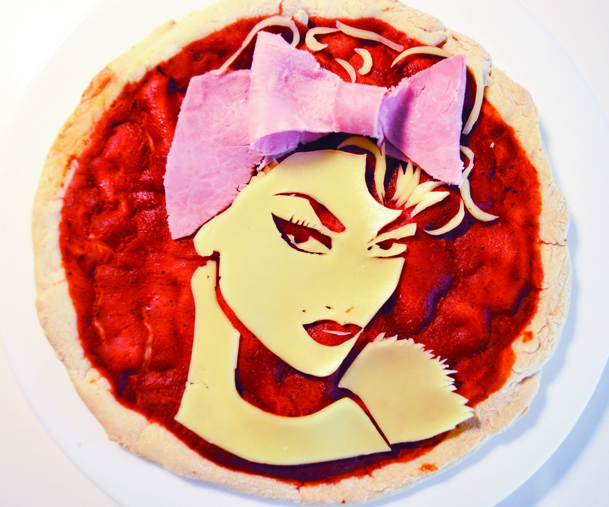 Make a Pizza Portrait : 6 Steps (with Pictures) - Instructables