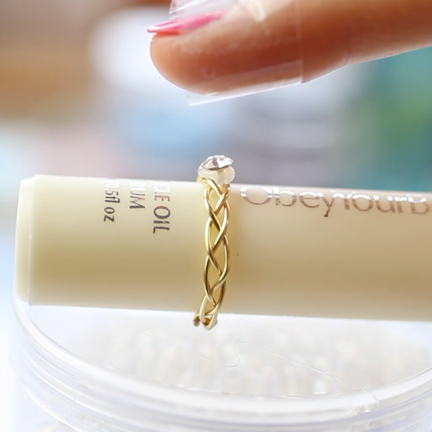 5 DIY Easy Rings - Braided & No Tools! : 8 Steps (with Pictures ...