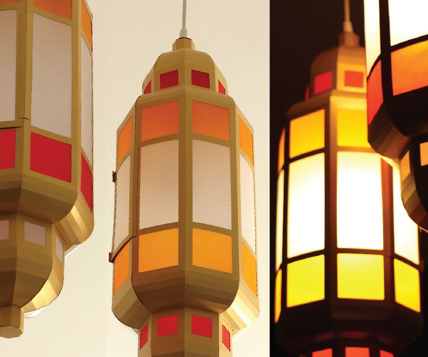 Paper Craft Moroccan Lantern : 6 Steps - Instructables