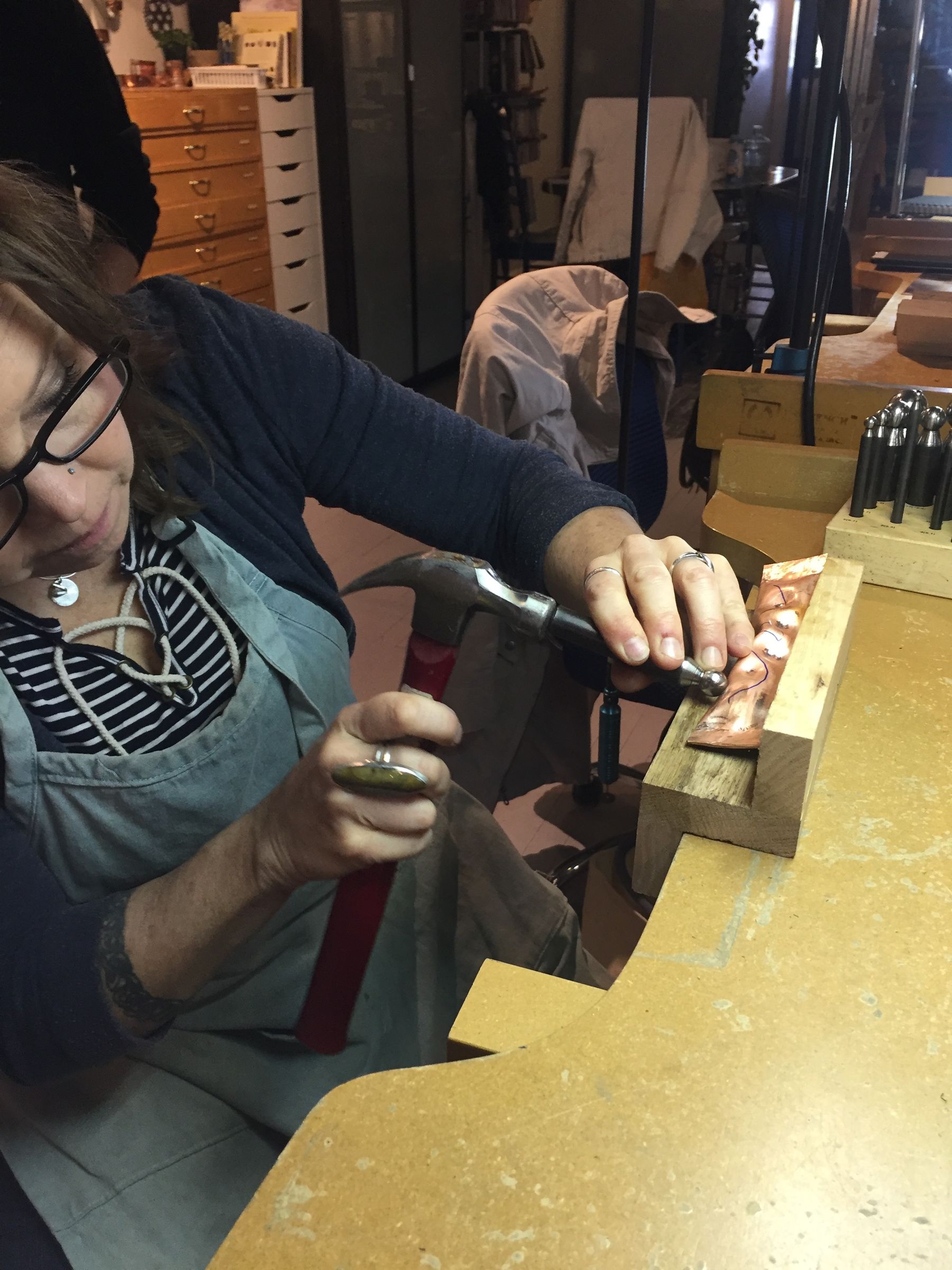 Forged Repurposed Copper Pipe Cuff : 6 Steps (with Pictures ...