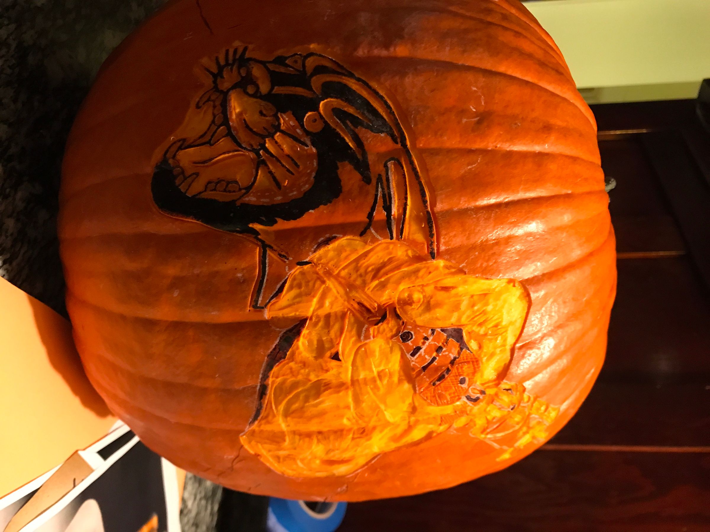 Realistic Pumpkin Carving : 8 Steps (with Pictures) - Instructables