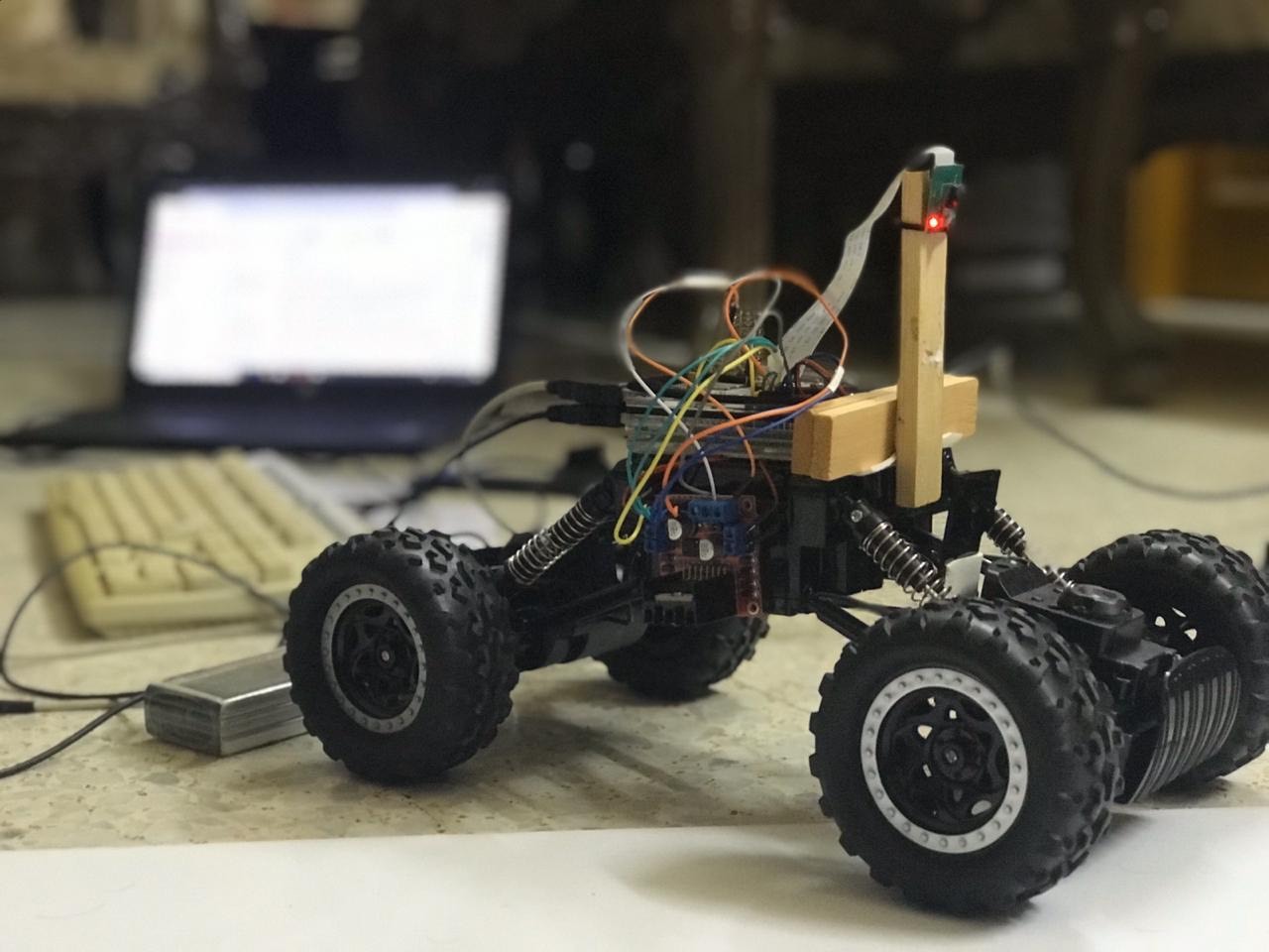 Autonomous Lane-Keeping Car Using Raspberry Pi and OpenCV : 7 Steps ...