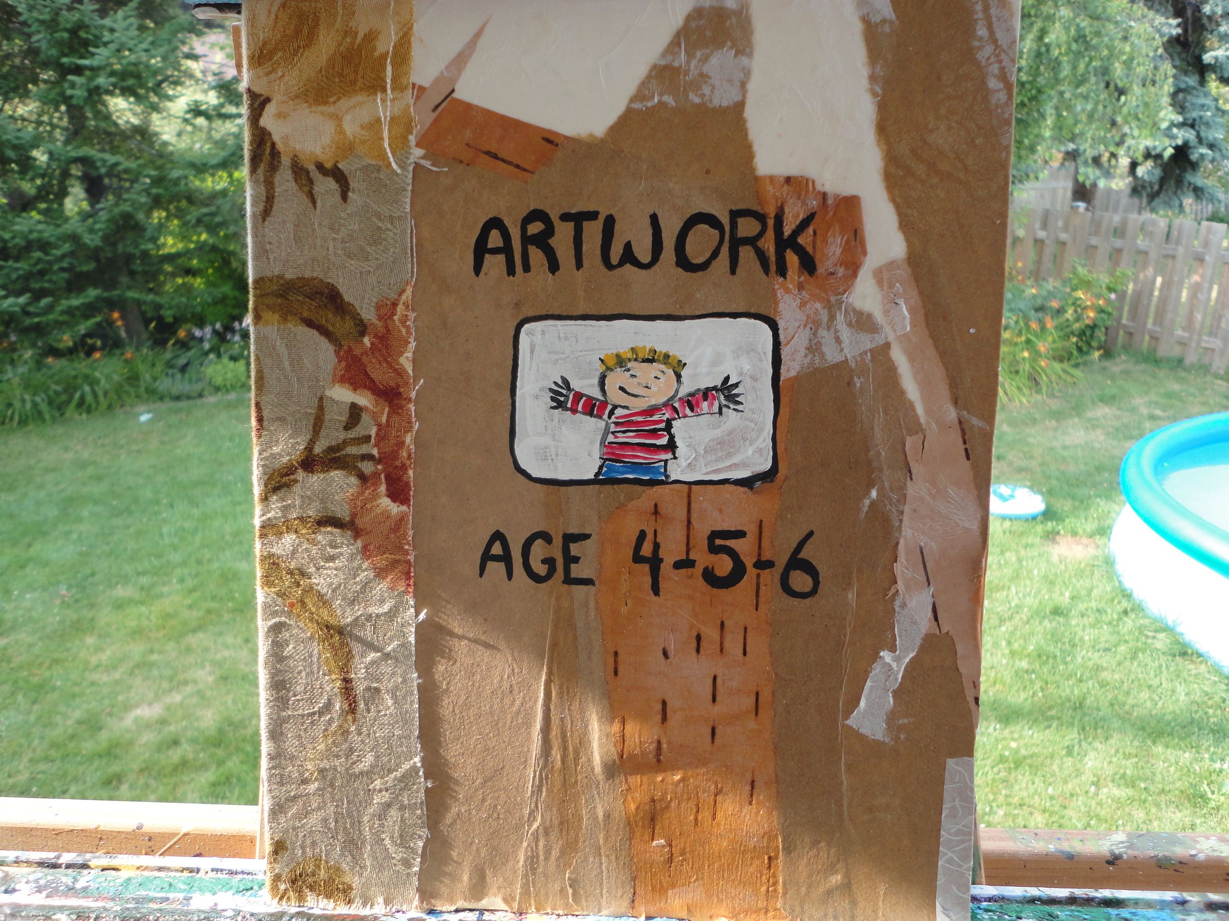 Make a Keepsake Book of Your Child's Artwork : 5 Steps (with Pictures ...