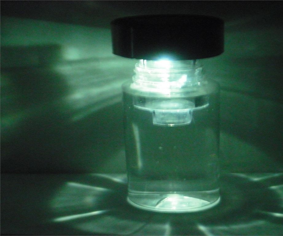 $2 Portable Solar Water Light : 6 Steps - Instructables