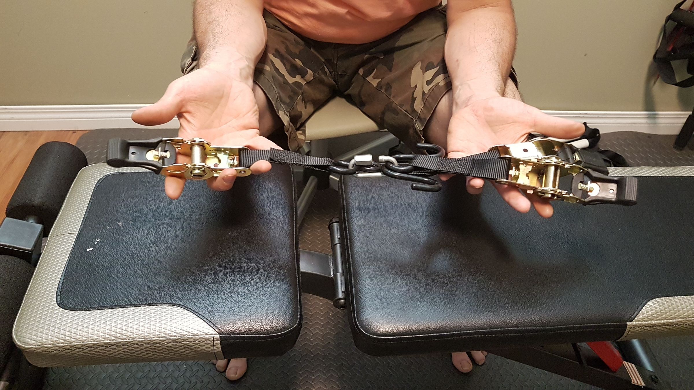 Budget ($12) Suspension Straps (TRX-type) : 14 Steps (with Pictures ...