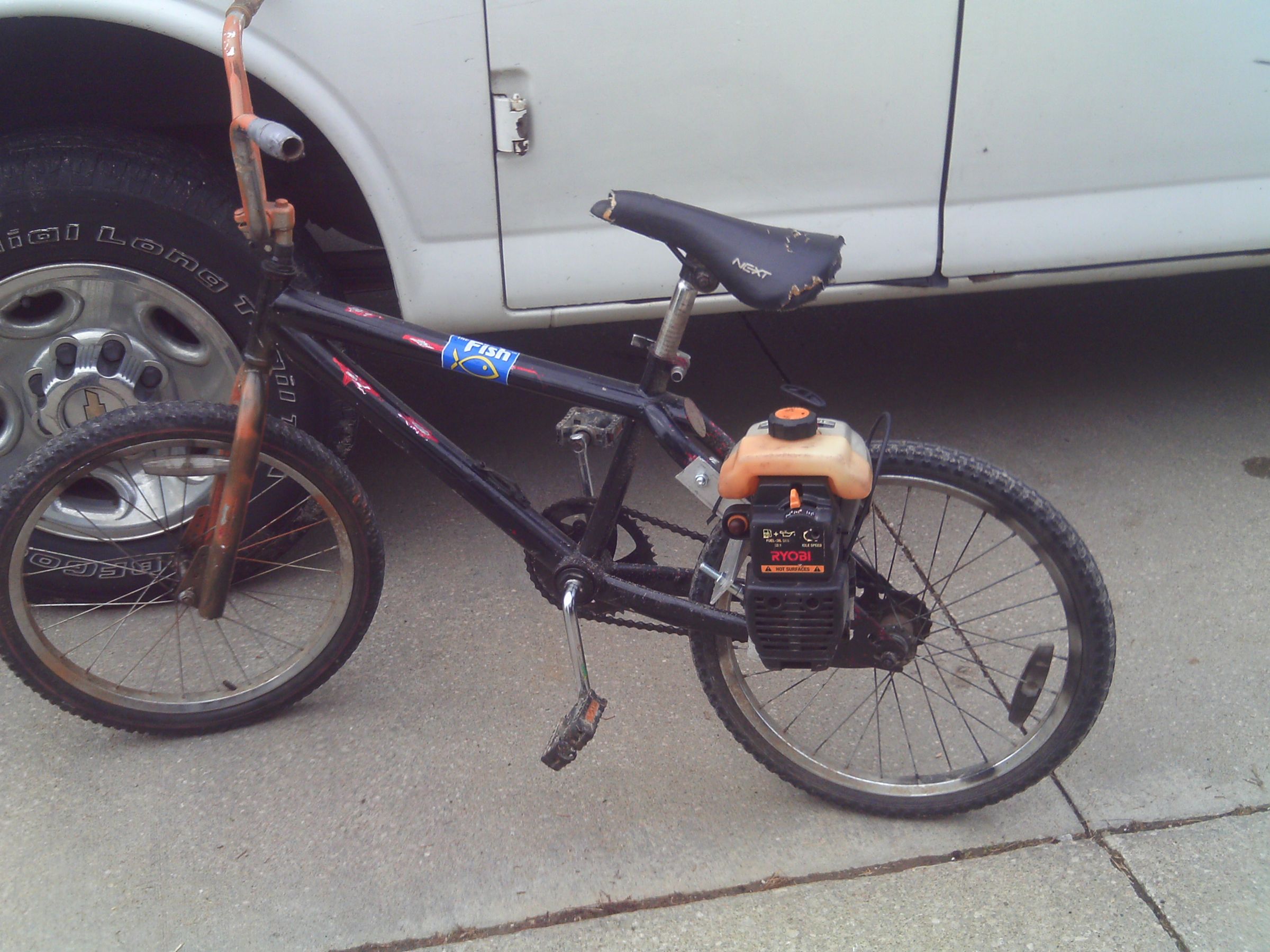 Weed Whacker Bike!! - Instructables
