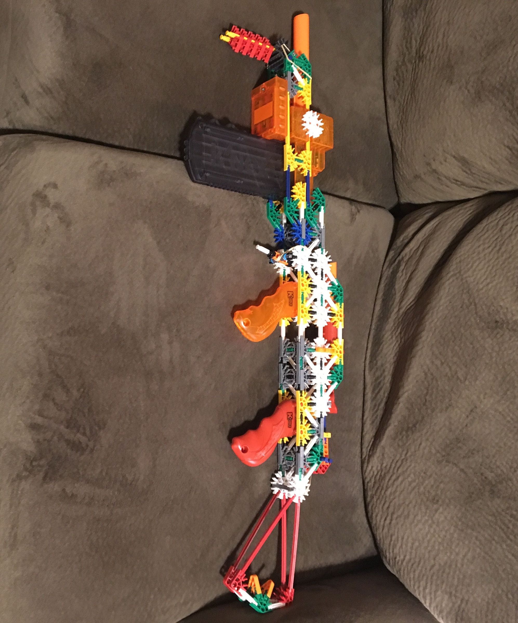 Knex Kforce Mega Assult Rifle (KKFMAR) : 3 Steps - Instructables