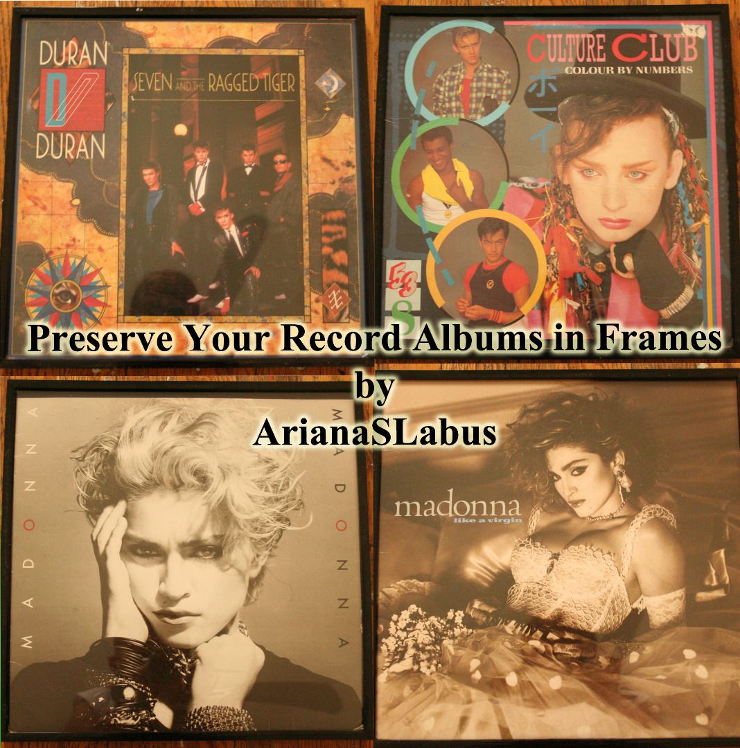 Display Your Record Albums in Picture Frames : 4 Steps (with Pictures ...