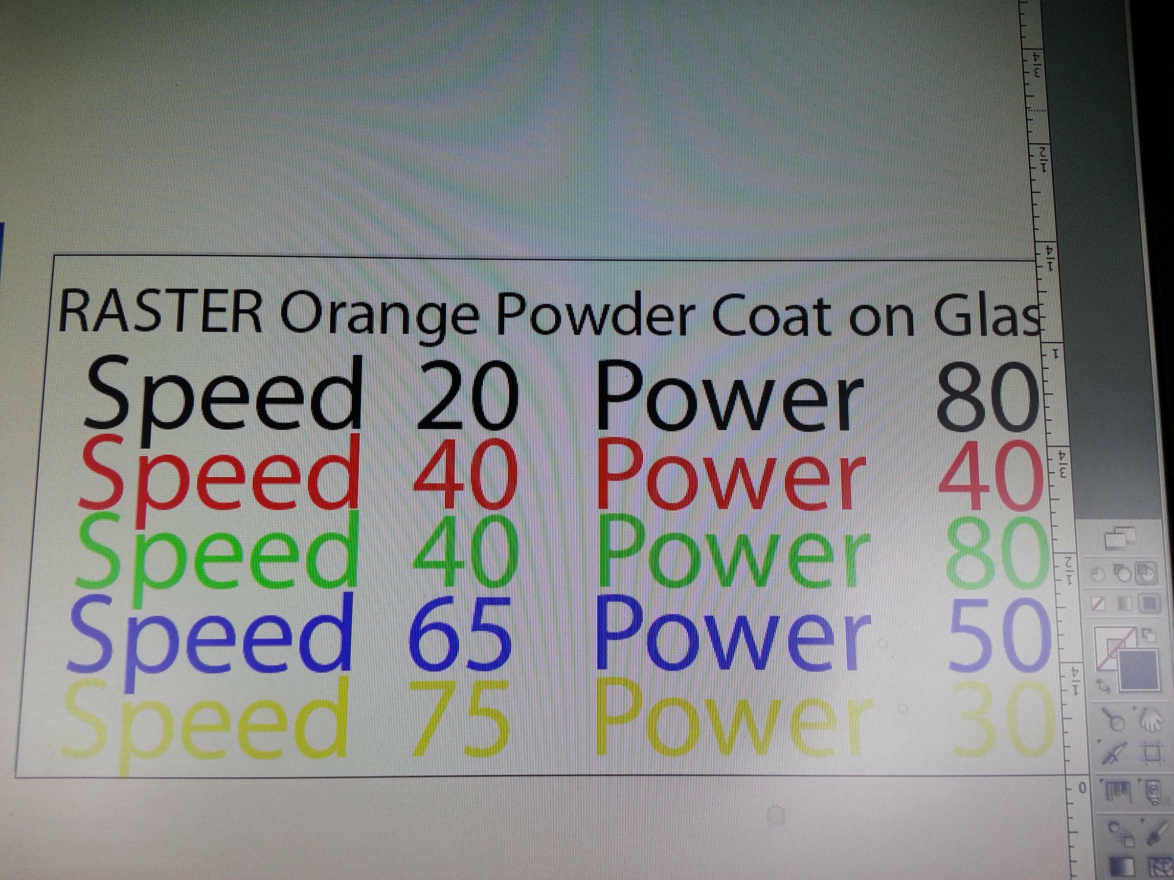 Laser Etching Into Powder Coated Glass : 6 Steps - Instructables
