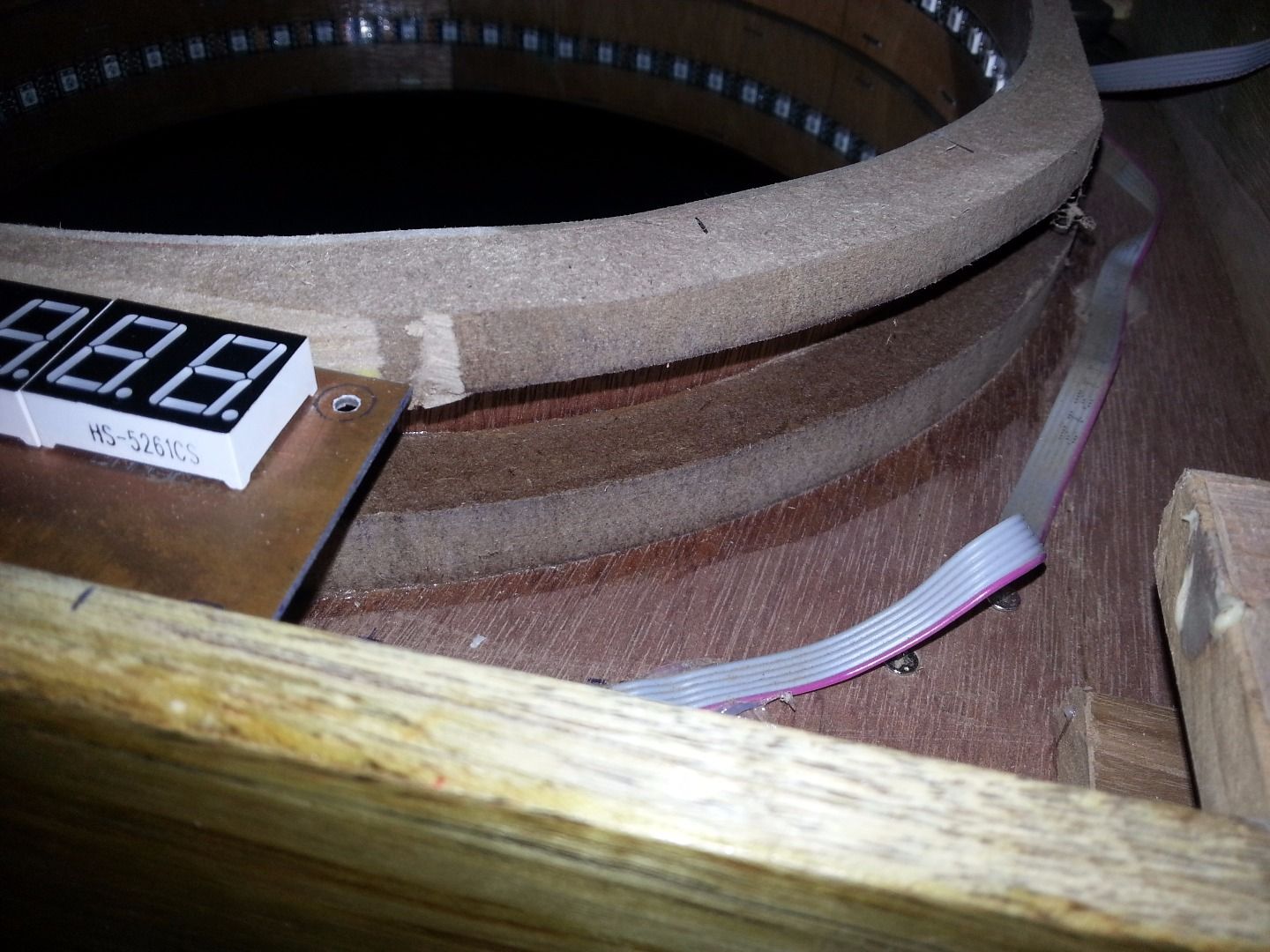 Infinity Mirror Clock With Patterns, Date and Chime : 10 Steps (with ...