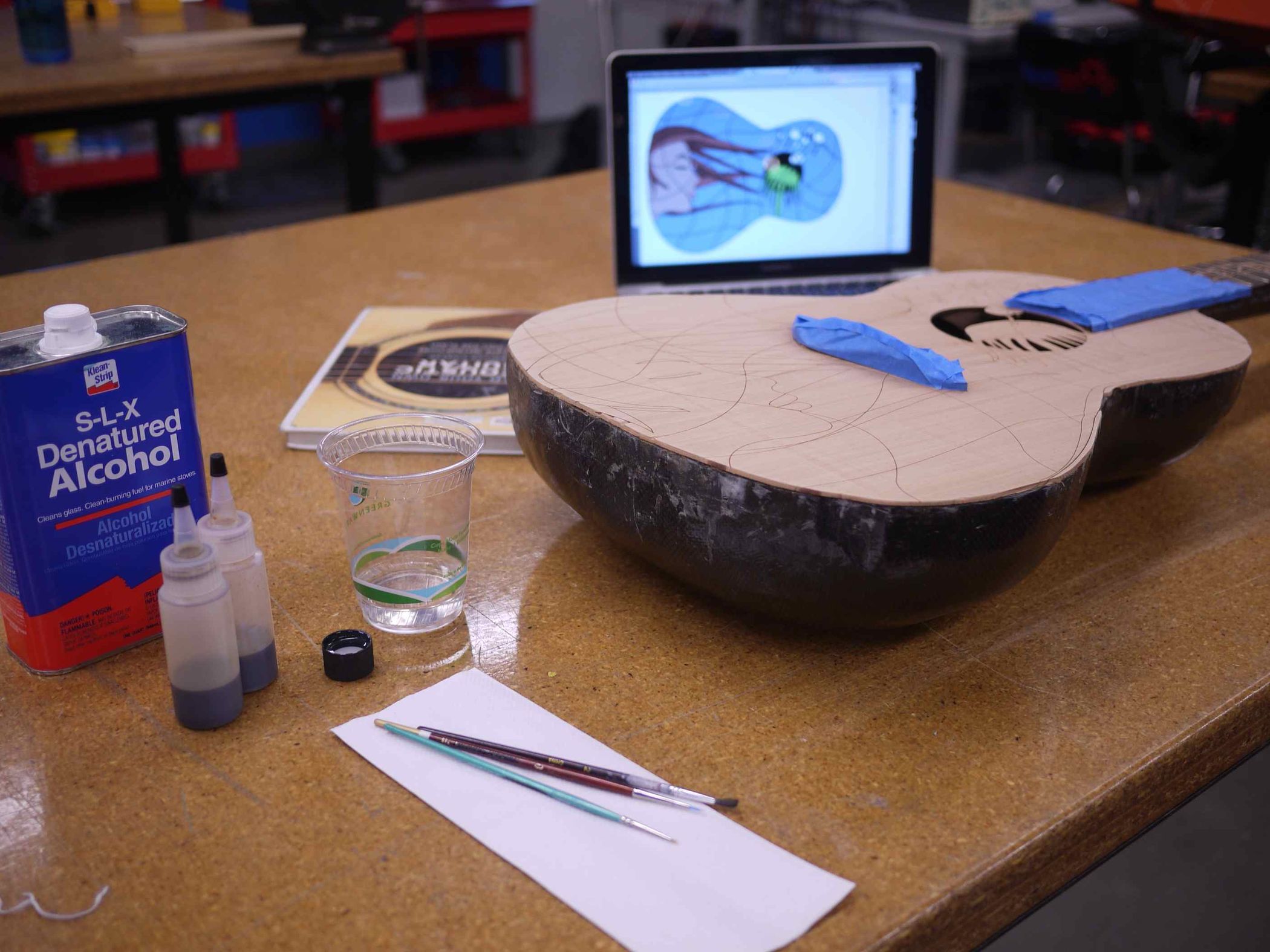 Laser Etched & Colored Soundboard - Made at Techshop : 9 Steps ...