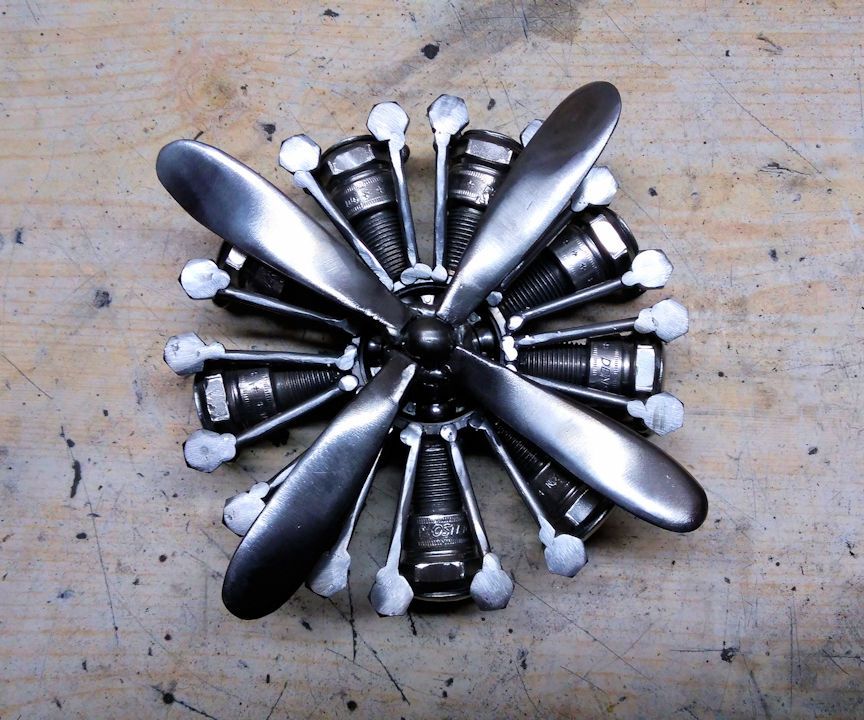 Radial Engine Toy : 4 Steps (with Pictures) - Instructables