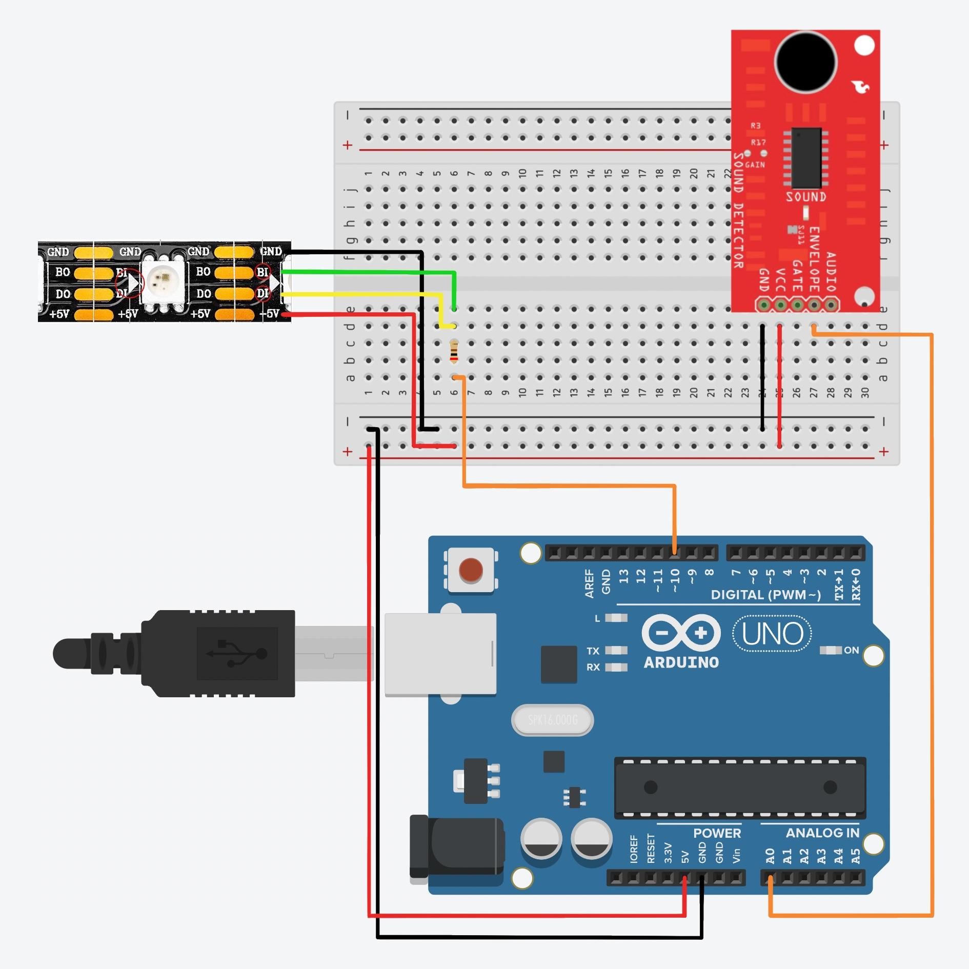 Sound Reactive Oneshot Clover : 5 Steps - Instructables