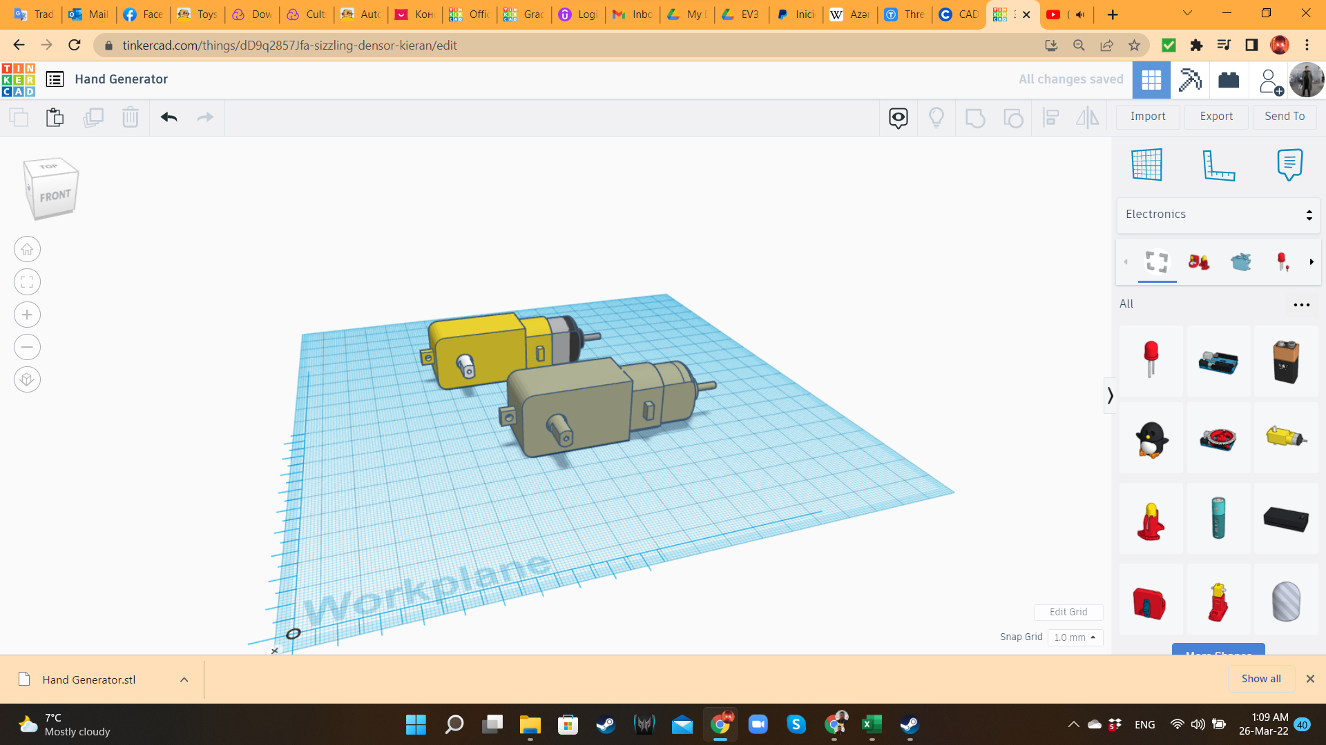 Tinkercad Robotics for School: Human-Powered Battle Beasts! : 30 Steps ...