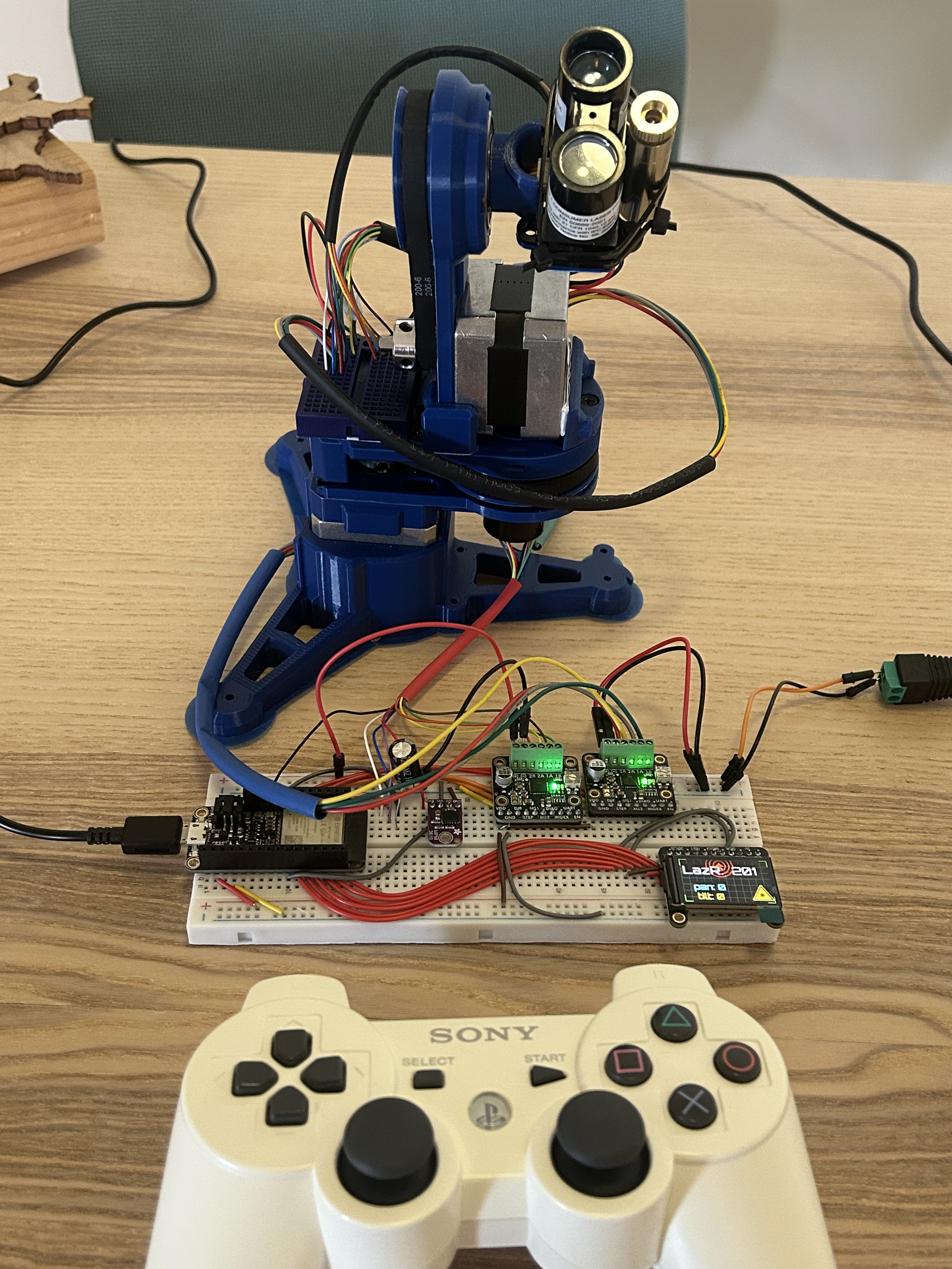 ES-PS3-2 Controlled Pan Tilt Turret : 5 Steps - Instructables