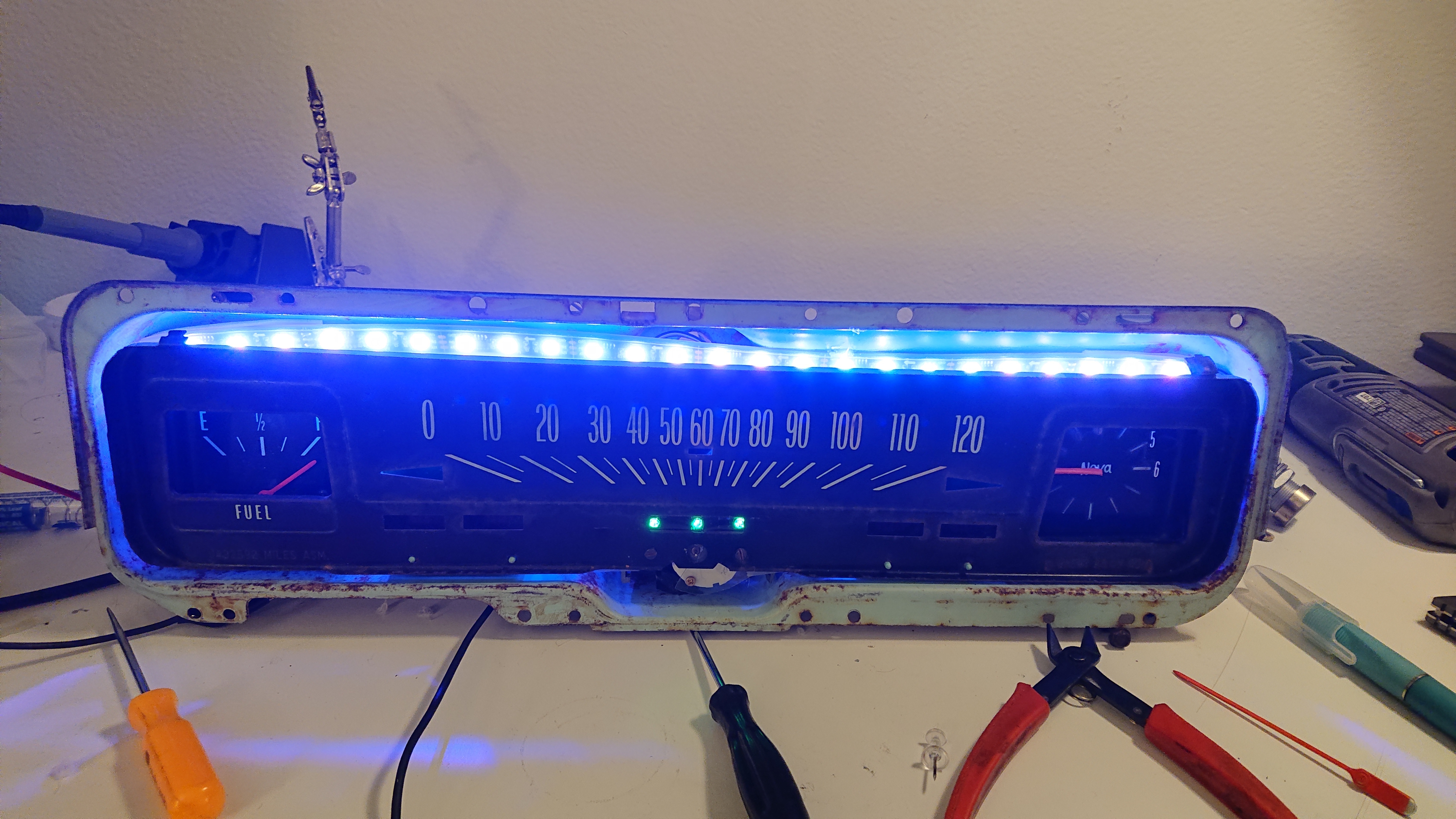 Retro Digital Dashboard : 10 Steps (with Pictures) - Instructables