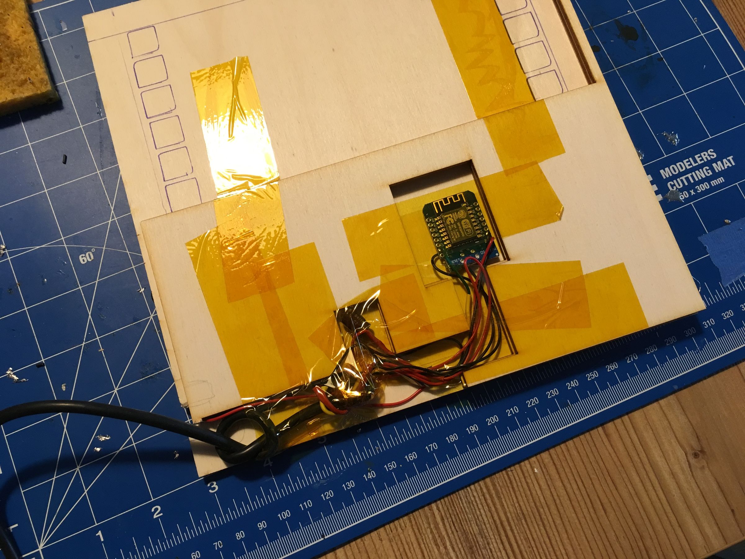 Ribba Word Clock With Wemos D1 Mini (Internet Time Server) : 8 Steps (with Pictures) - Instructables