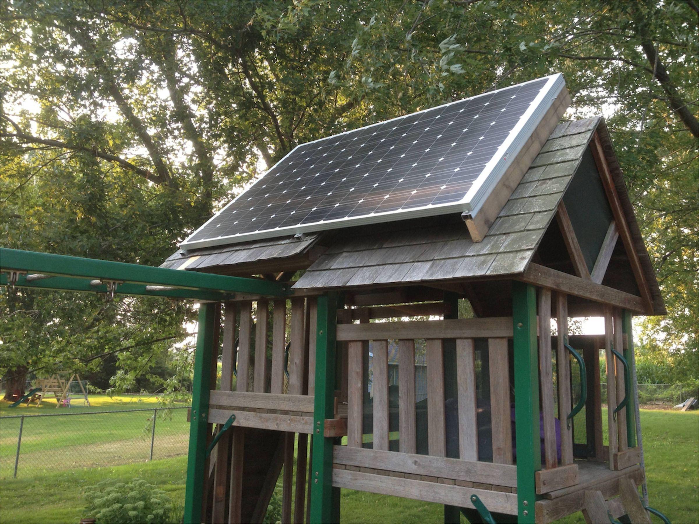 Solar Swing-Set (PV Playhouse) : 9 Steps (with Pictures) - Instructables