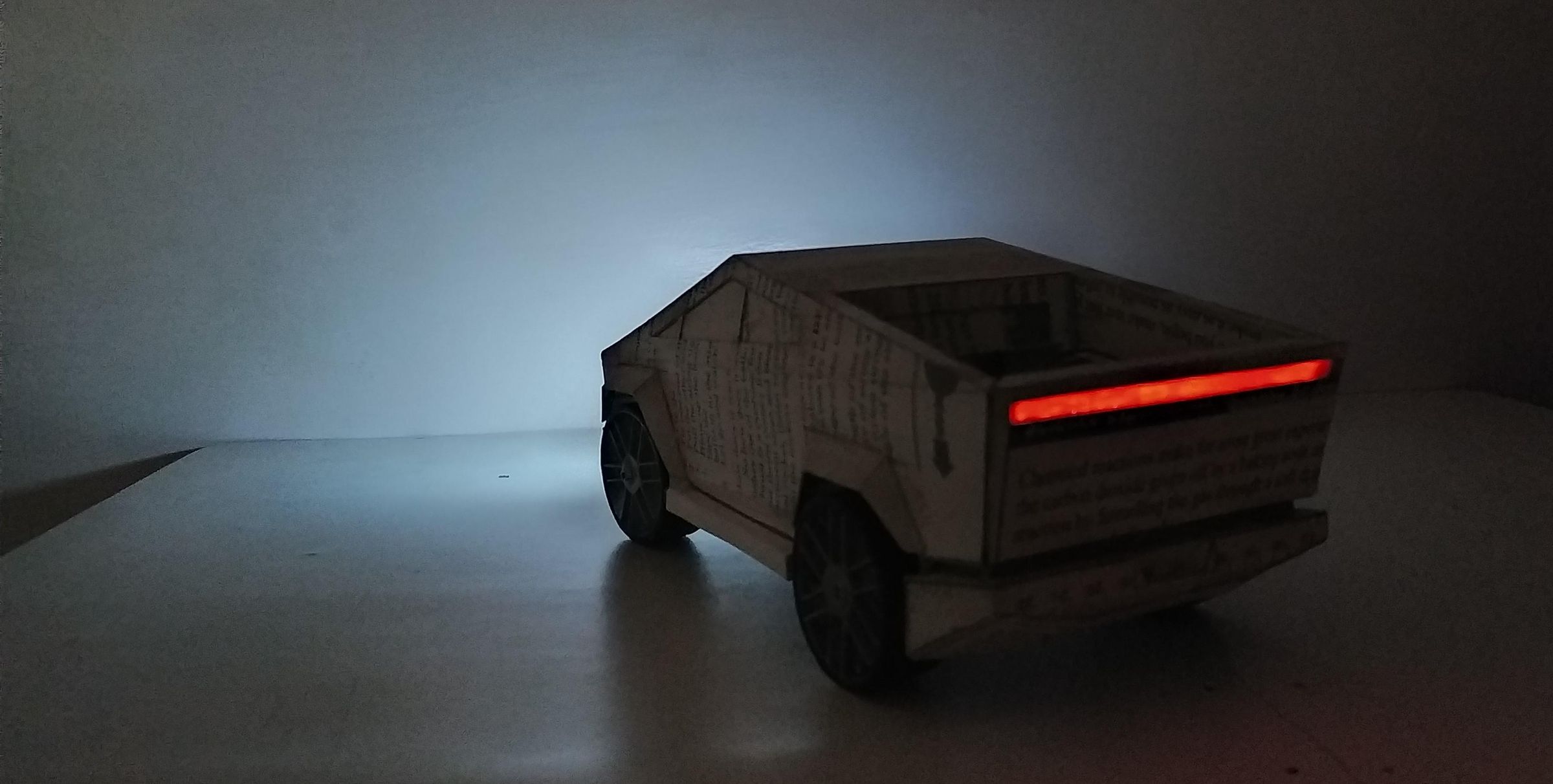 Tesla Cybertruck DIY Made of Cardboard : 6 Steps (with Pictures ...