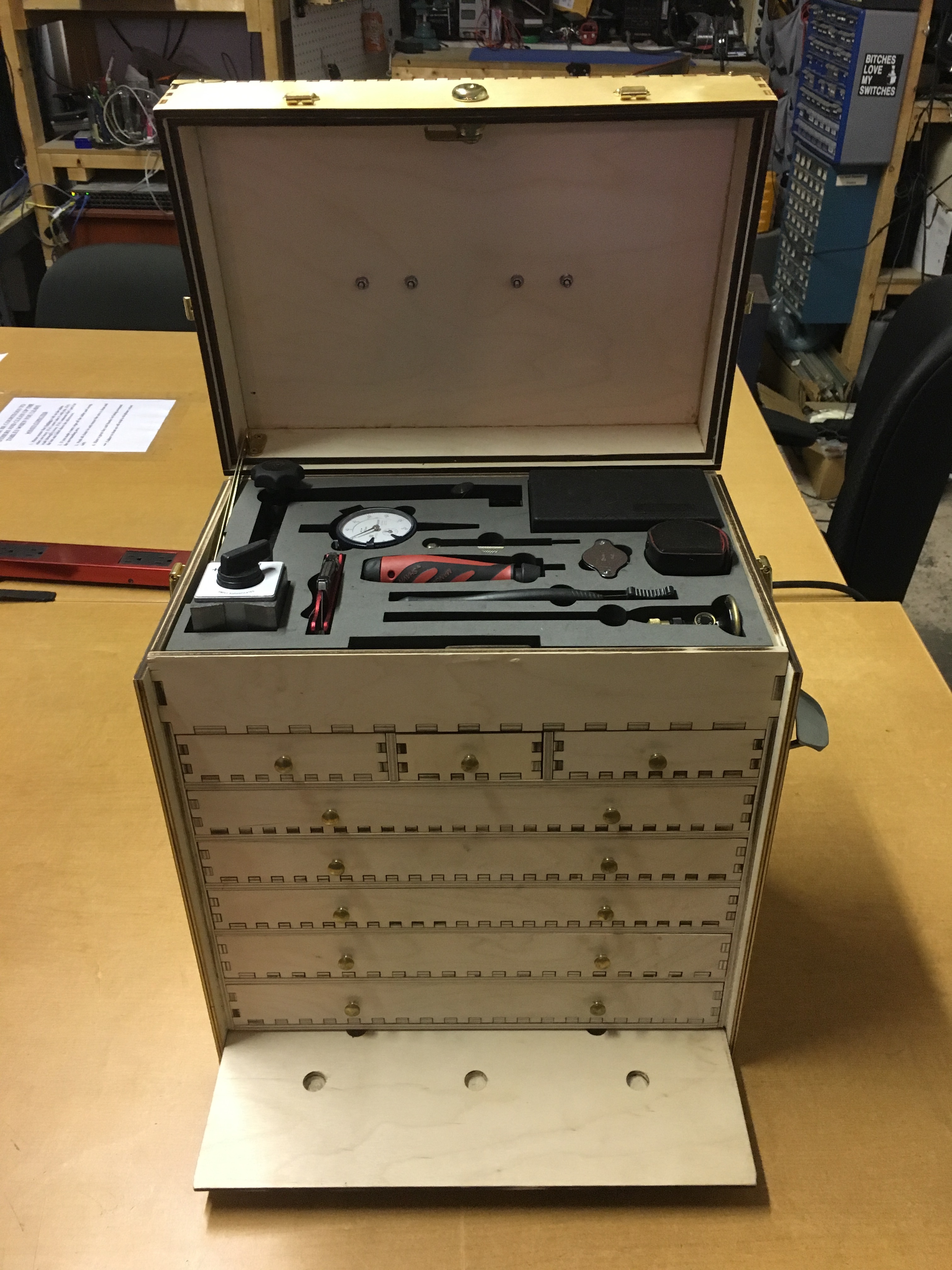 Laser Cut Machinist Toolbox : 10 Steps (with Pictures) - Instructables