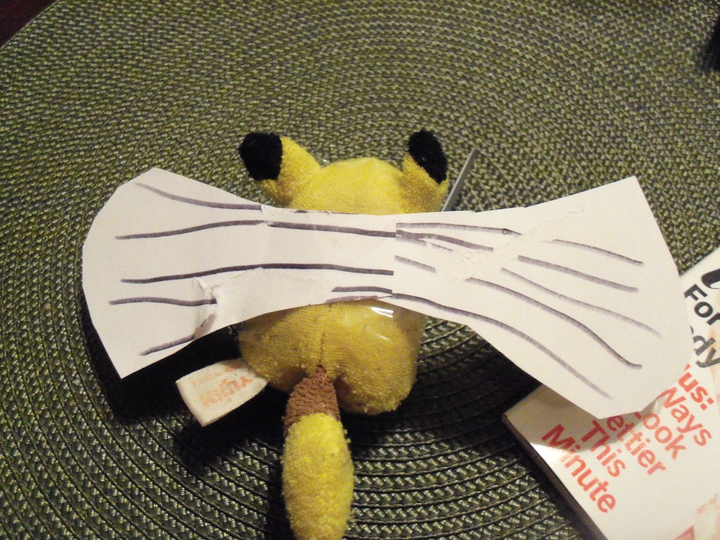 Count Peskula the Pikachu. Aka Count Pikachu. : 4 Steps - Instructables
