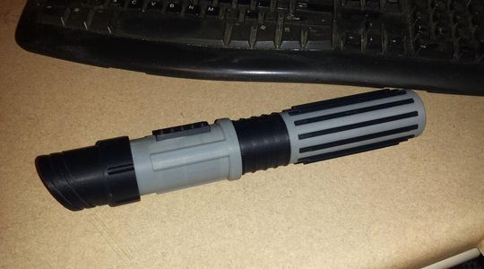 3D Printed Lightsaber With Internals - Darth Vader : 5 Steps ...