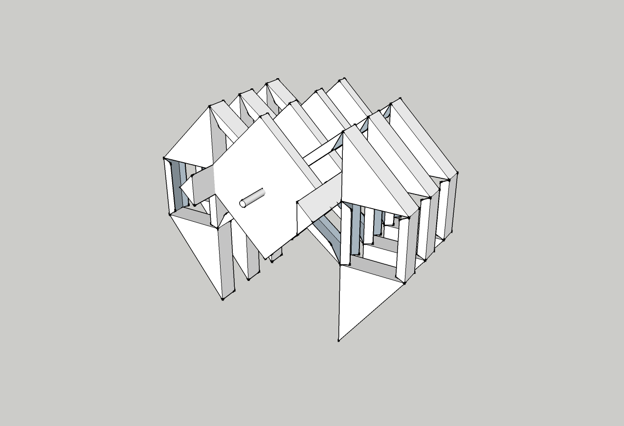 Papercraft Theo Jansen Walking Machine - Making Paper Walk : 14 Steps ...
