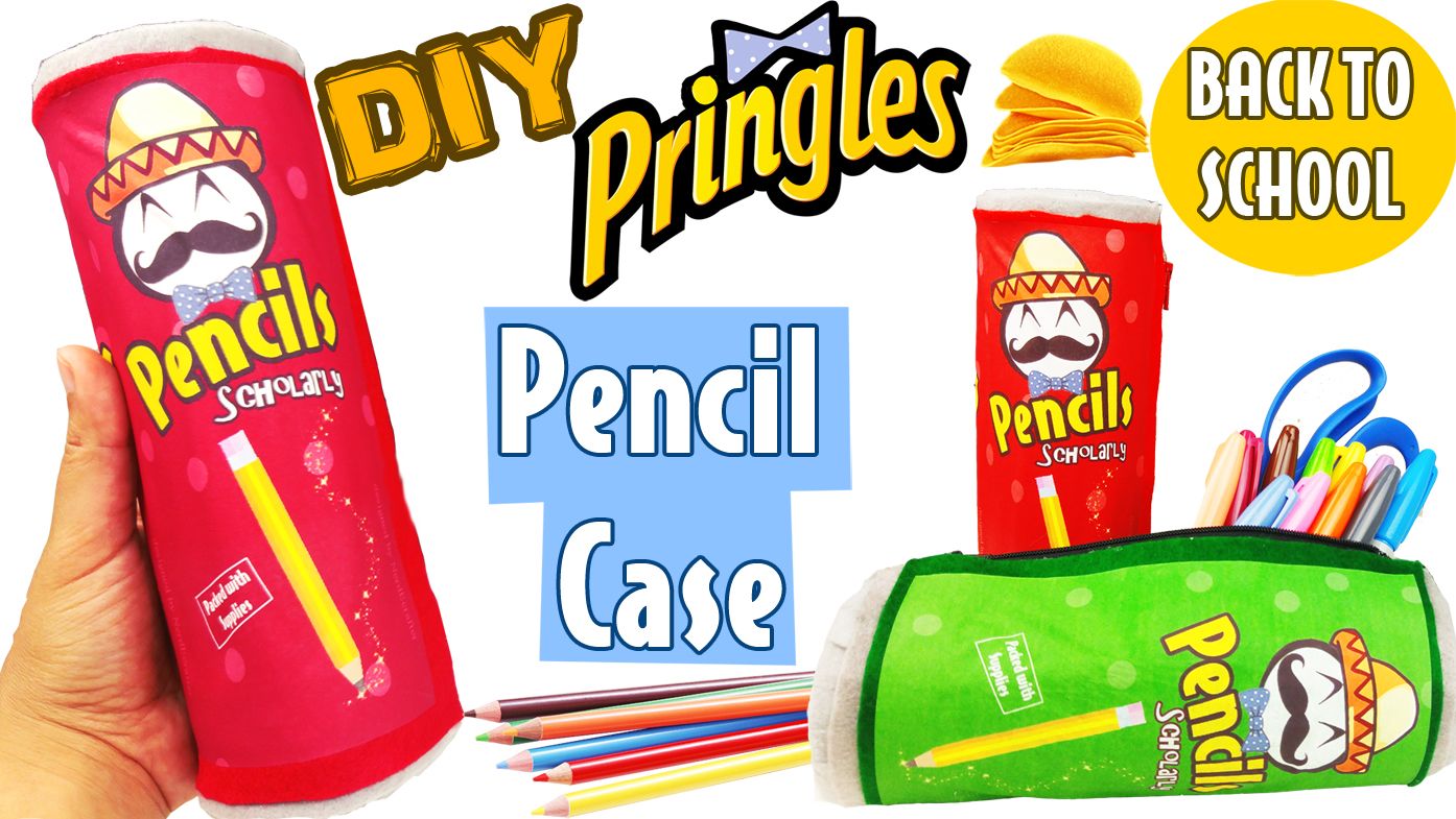 DIY PRINGLES PENCIL CASE Back to School - Instructables