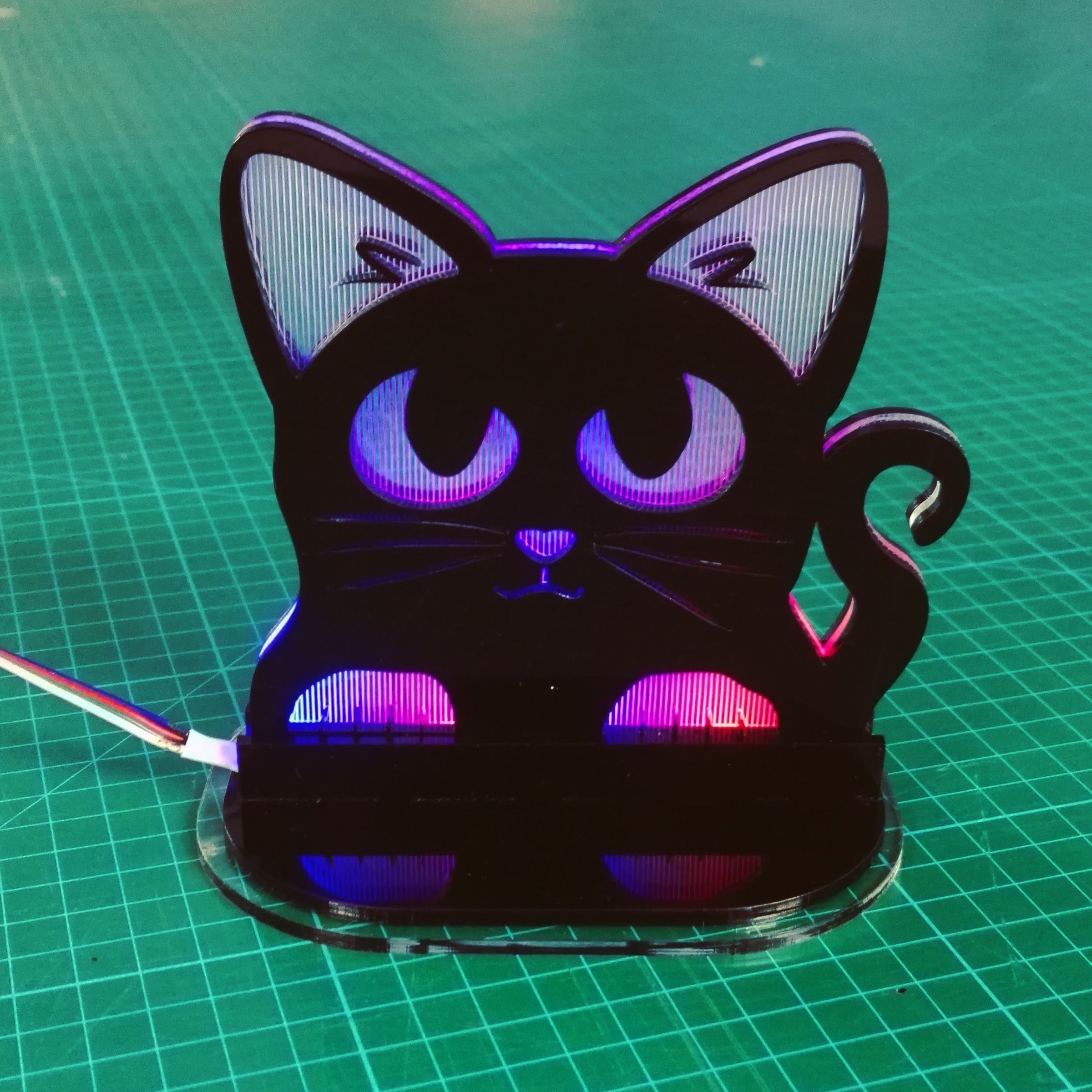 Kitty LED Lamp : 4 Steps - Instructables