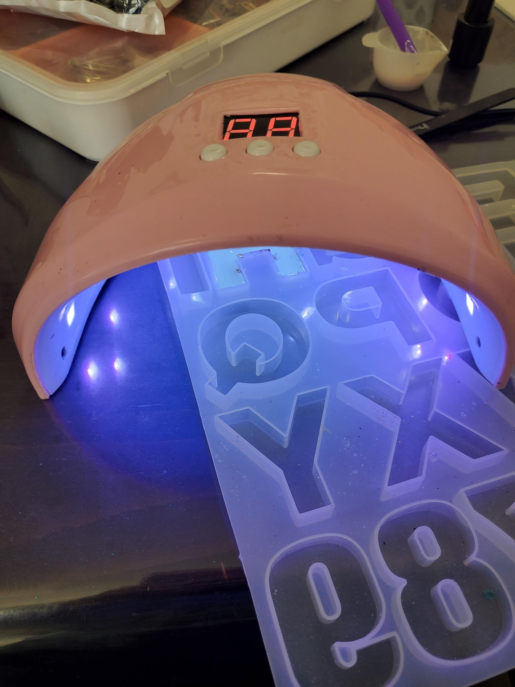 UV Resin Rainbow Keychain : 5 Steps (with Pictures) - Instructables