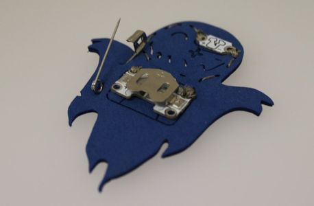 Make a Sewable Halloween LED Badge : 7 Steps (with Pictures ...