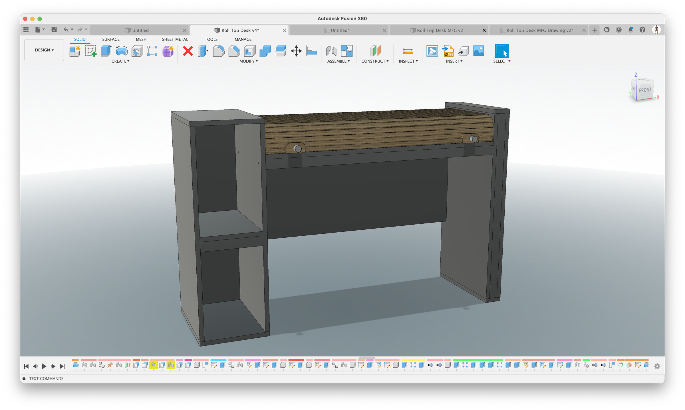 Modern Rolltop Desk : 7 Steps (with Pictures) - Instructables