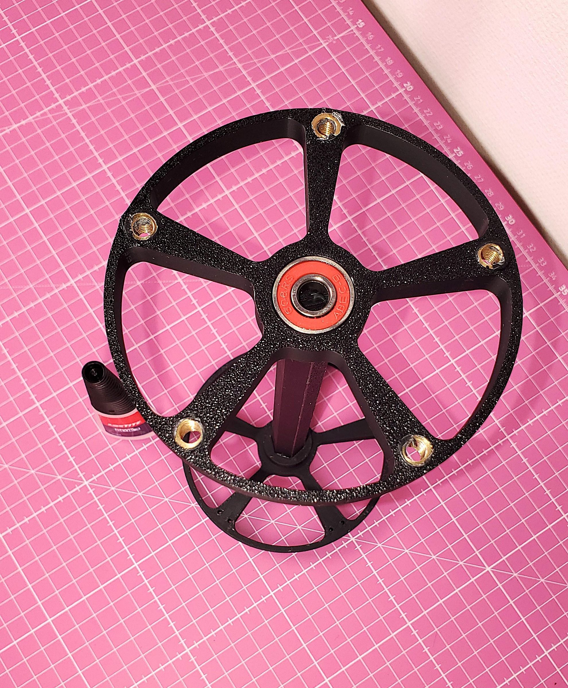 3D Printed Fishing Lure Rotating Drying Station : 13 Steps (with ...