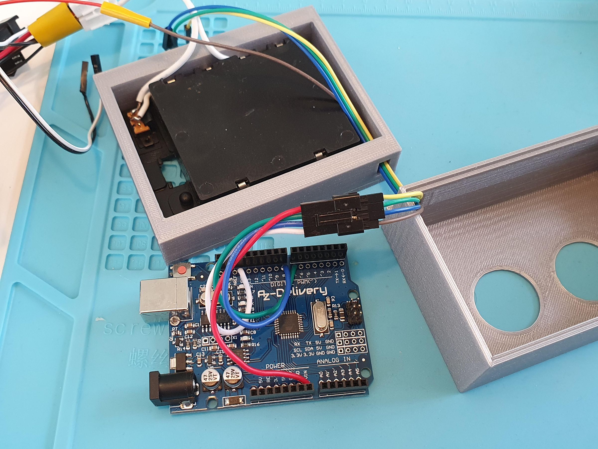 Complete Arduino-based 3D-printed Battery-powered Mini Retro Arcade ...