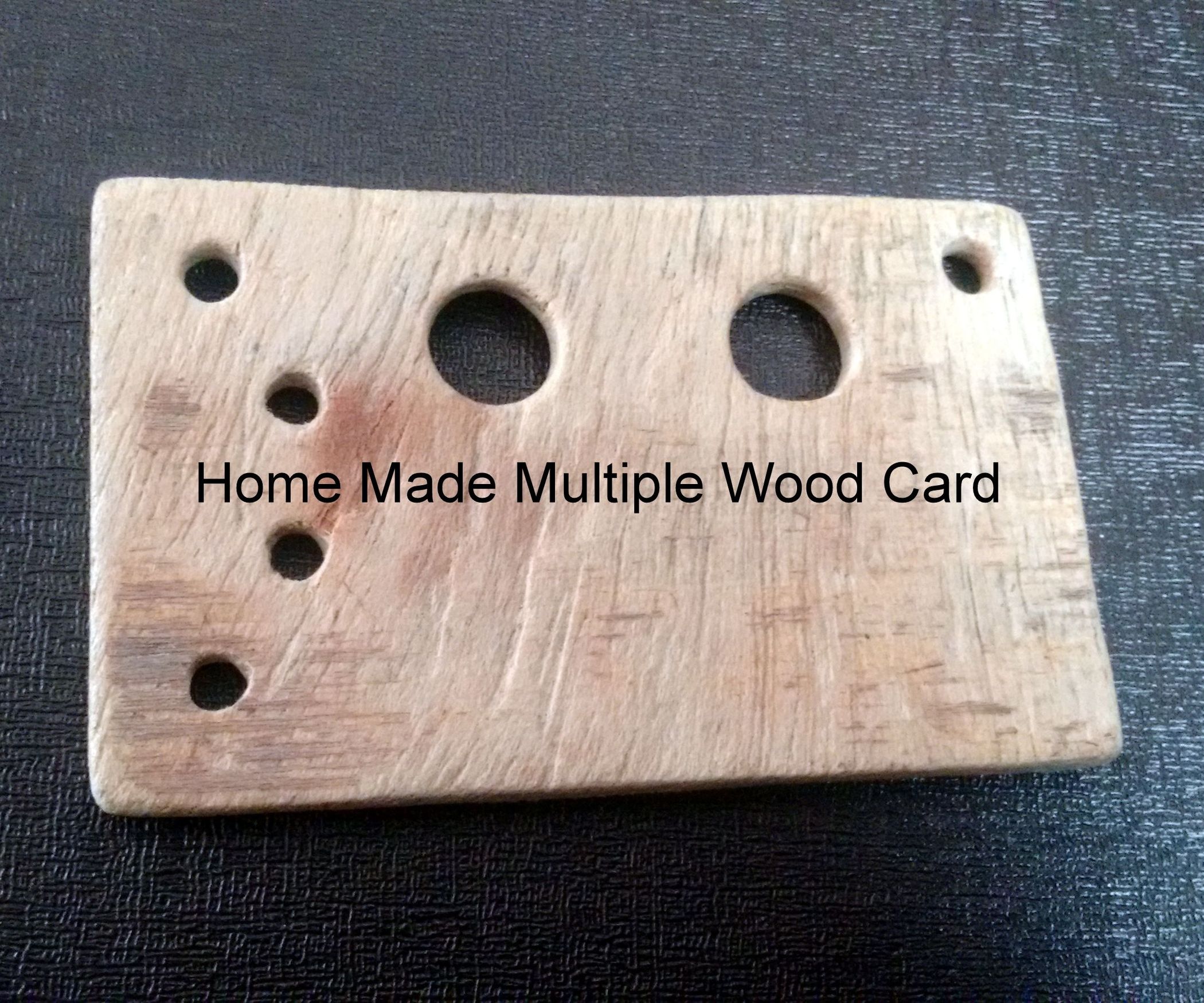 Wooden Card Multi Support : 11 Steps - Instructables