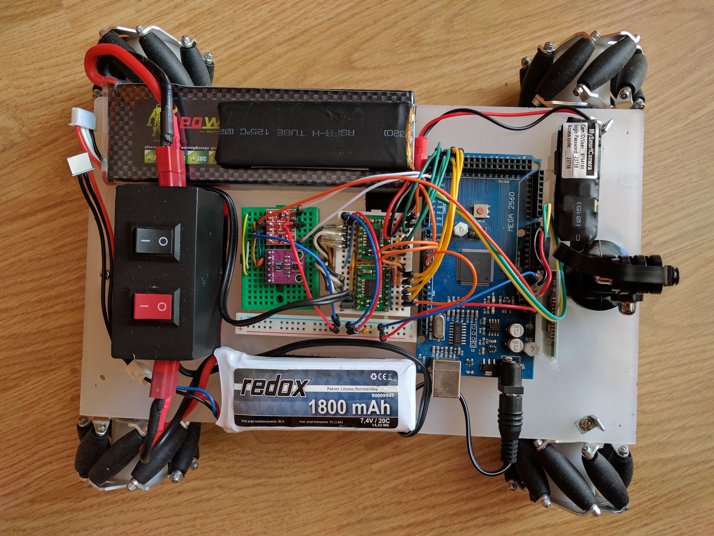 Voice and Gesture Controlled Mecanum Wheel Robot : 4 Steps (with Pictures) - Instructables